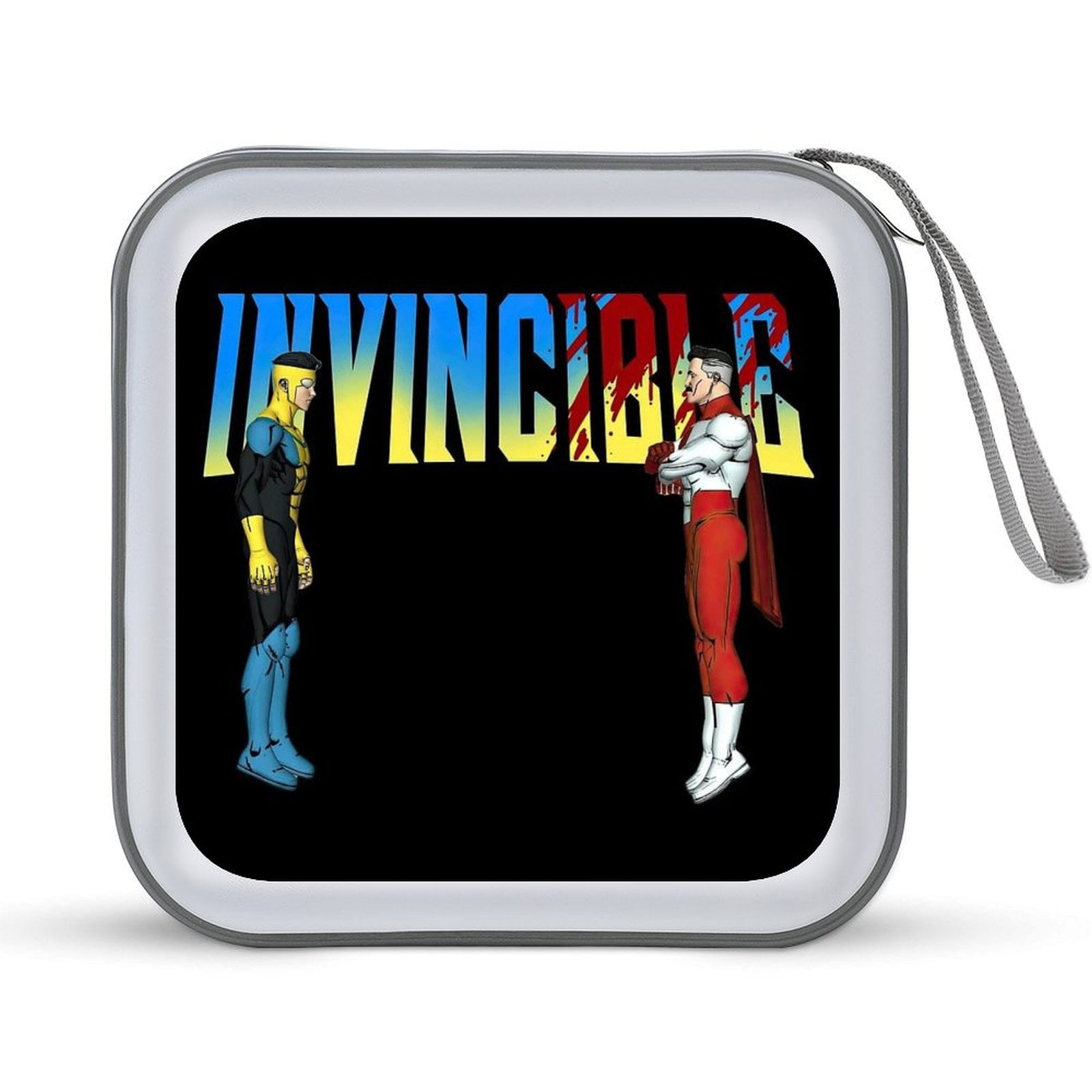 Invincible CD Case, 40 Capacity VCD/DVD Case Holders Wallet Hard ...