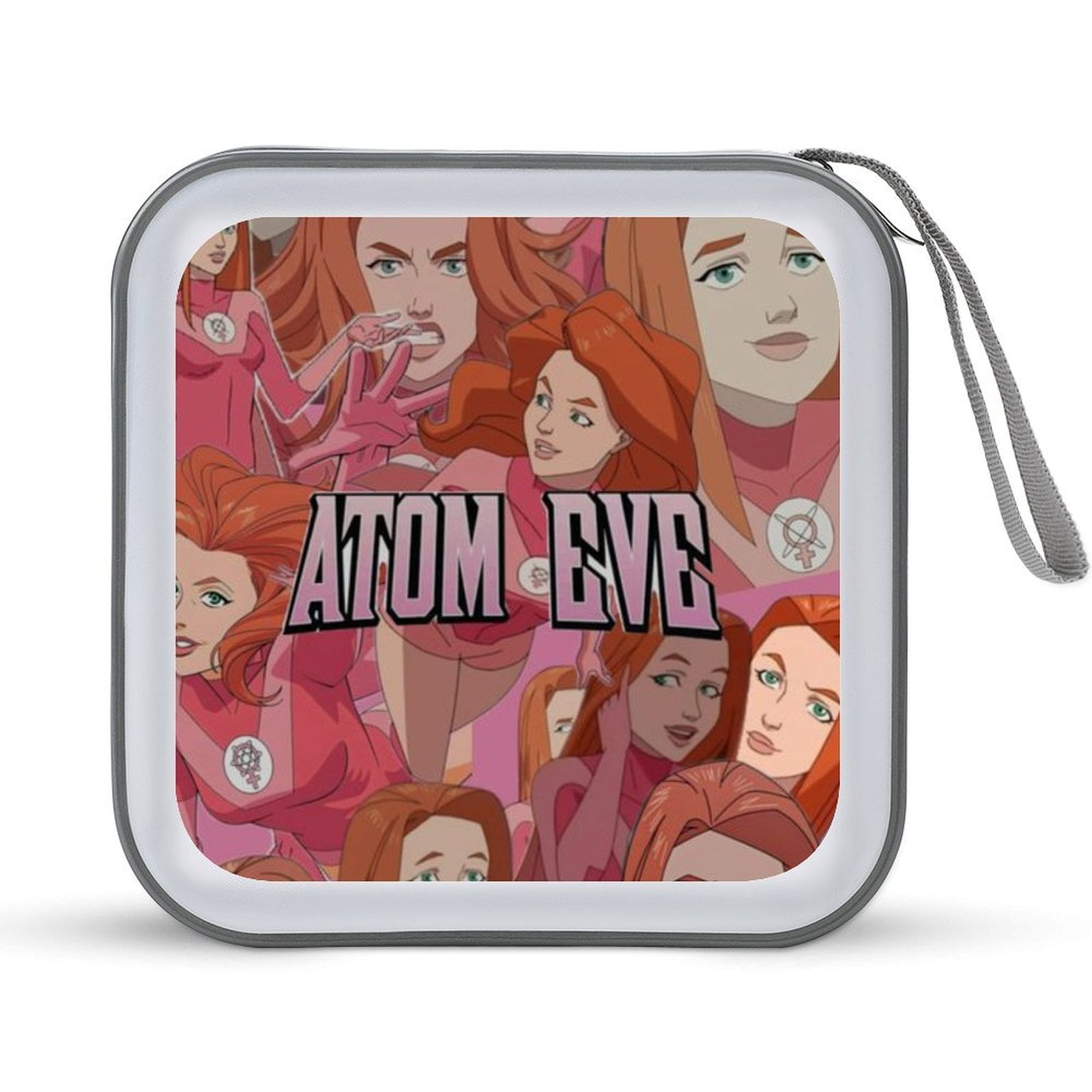 Invincible CD Case, 40 Capacity VCD/DVD Case Holders Wallet Hard ...