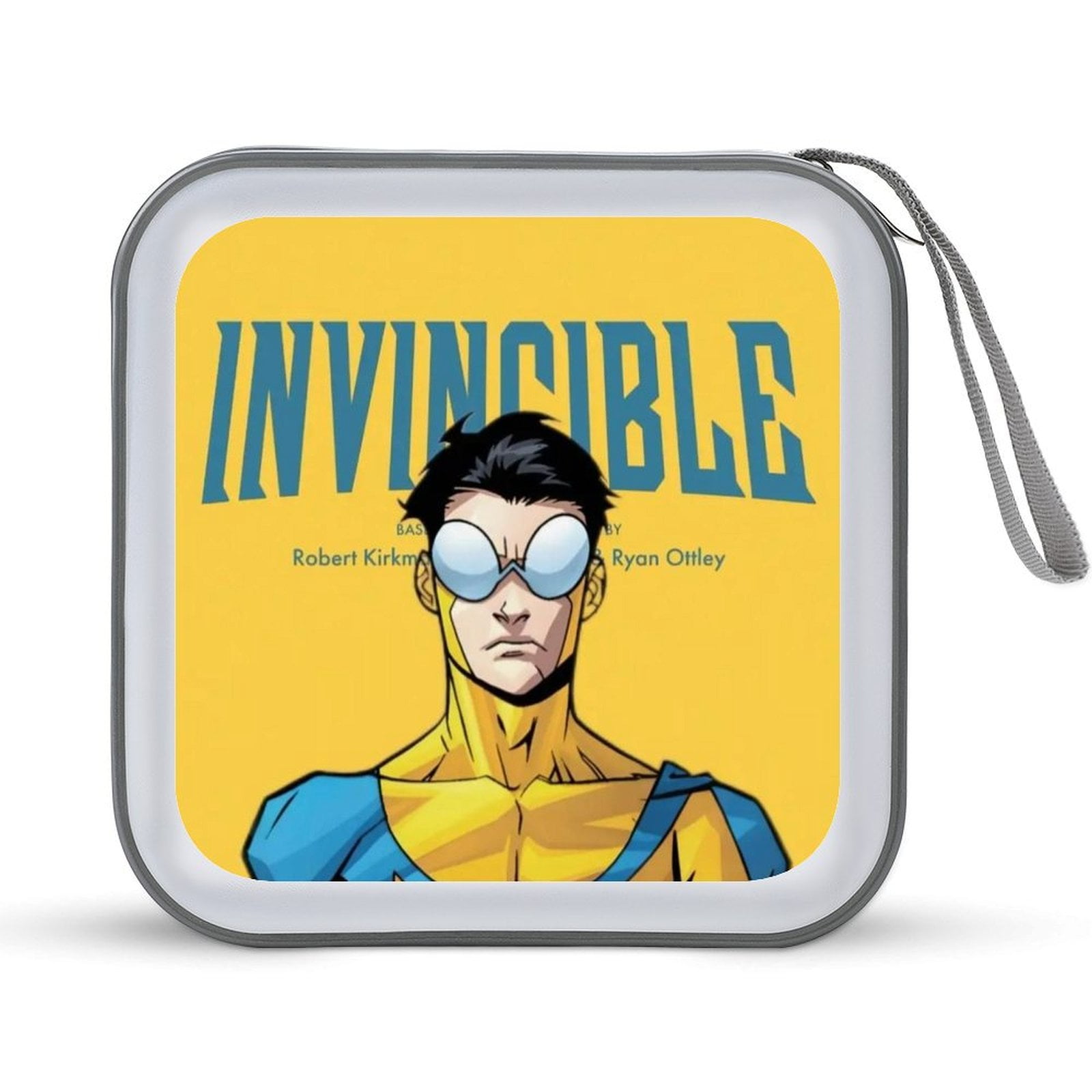 Invincible CD Case, 40 Capacity VCD/DVD Case Holders Wallet Hard ...