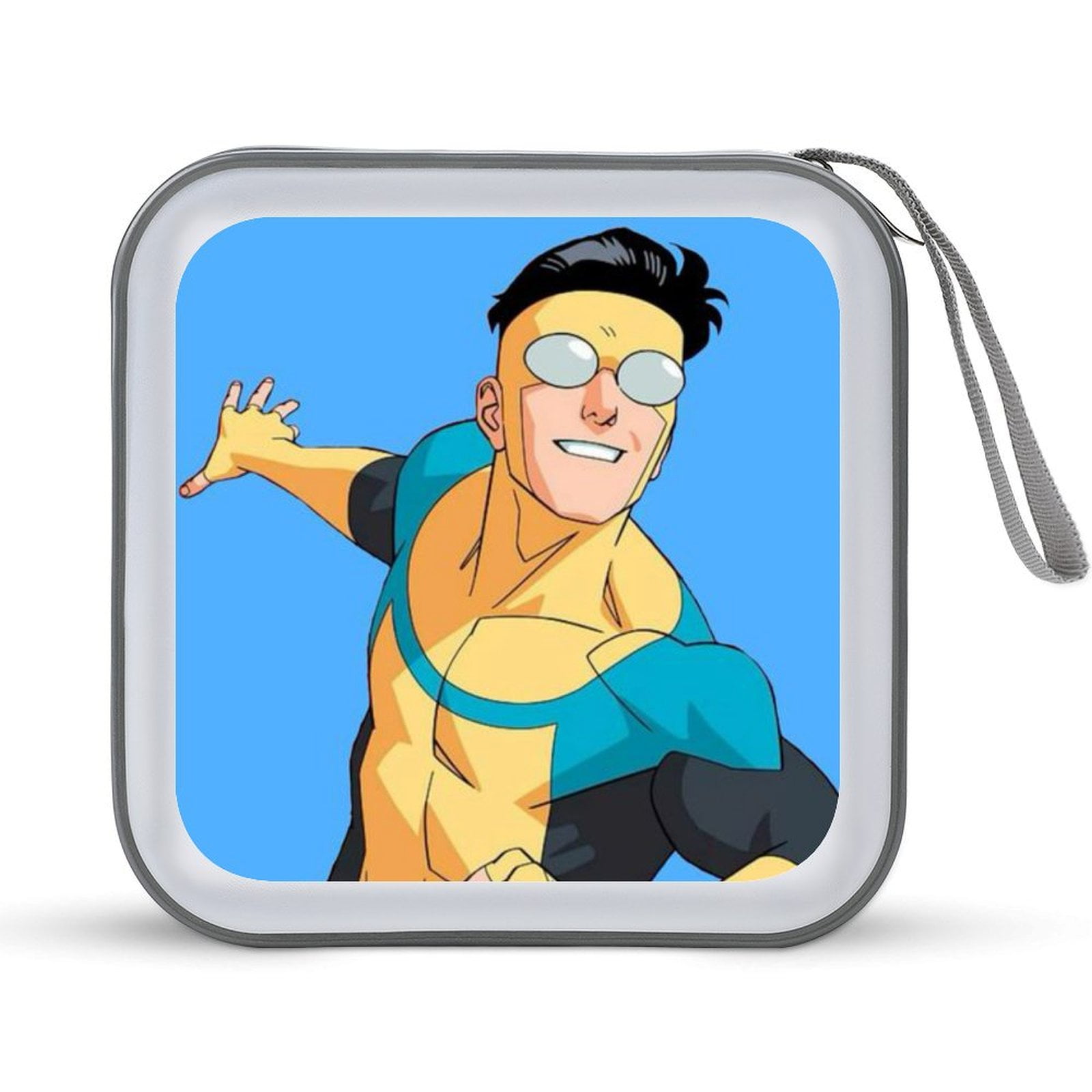 Invincible CD Case, 40 Capacity VCD/DVD Case Holders Wallet Hard ...