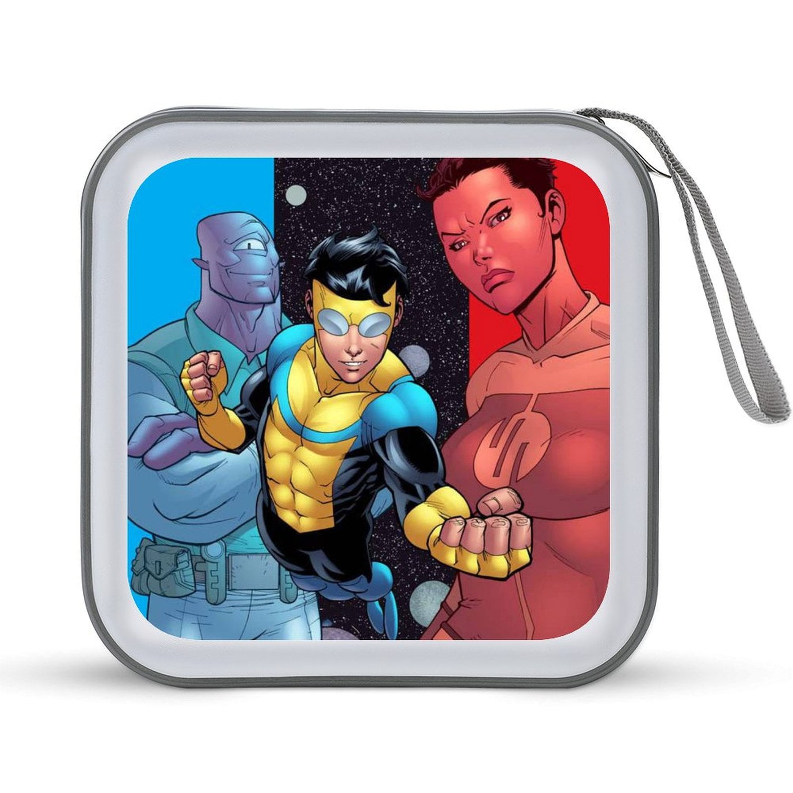 Invincible CD Case, 40 Capacity VCD/DVD Case Holders Wallet Hard ...