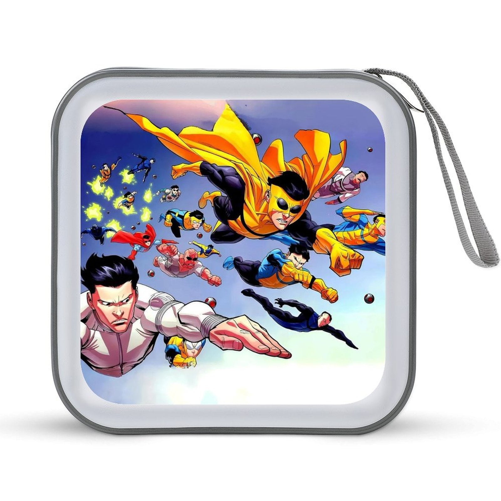 Invincible CD Case, 40 Capacity VCD/DVD Case Holders Wallet Hard ...