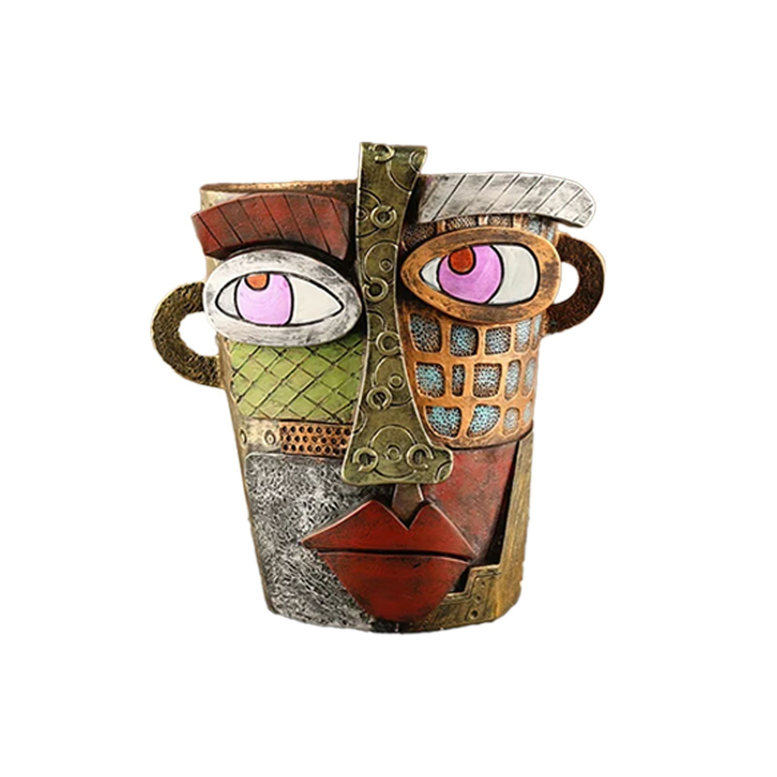 Invincible the Chosen Outdoor Courtyard Resin Flower Pot Ornaments – 2 ...