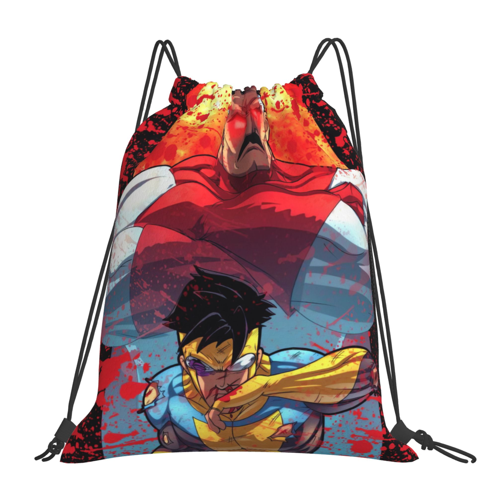 Invincible Drawstring Bags, Simple Casual Drawstring Sling Bag ...