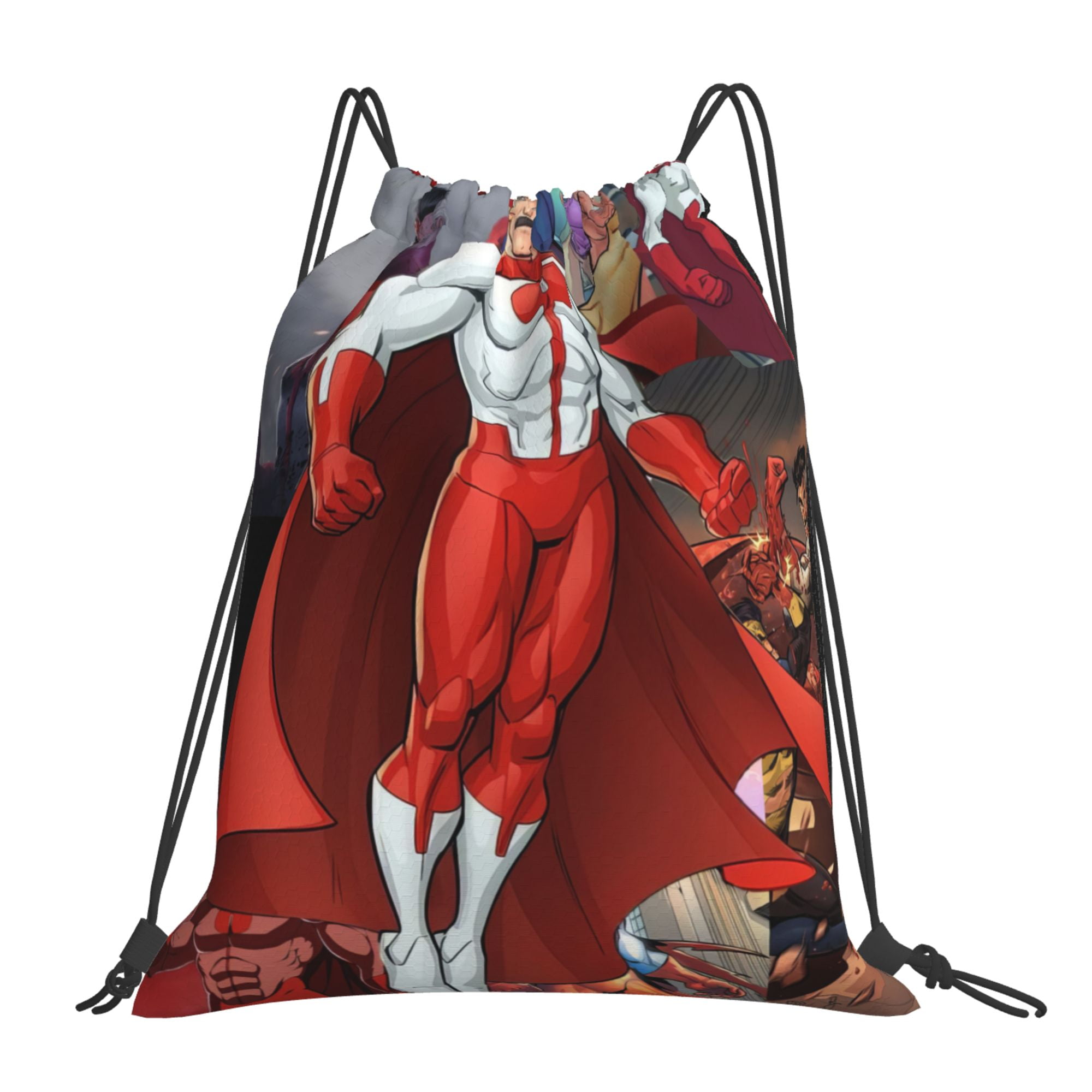 Invincible Drawstring Bags, Simple Casual Drawstring Sling Bag ...