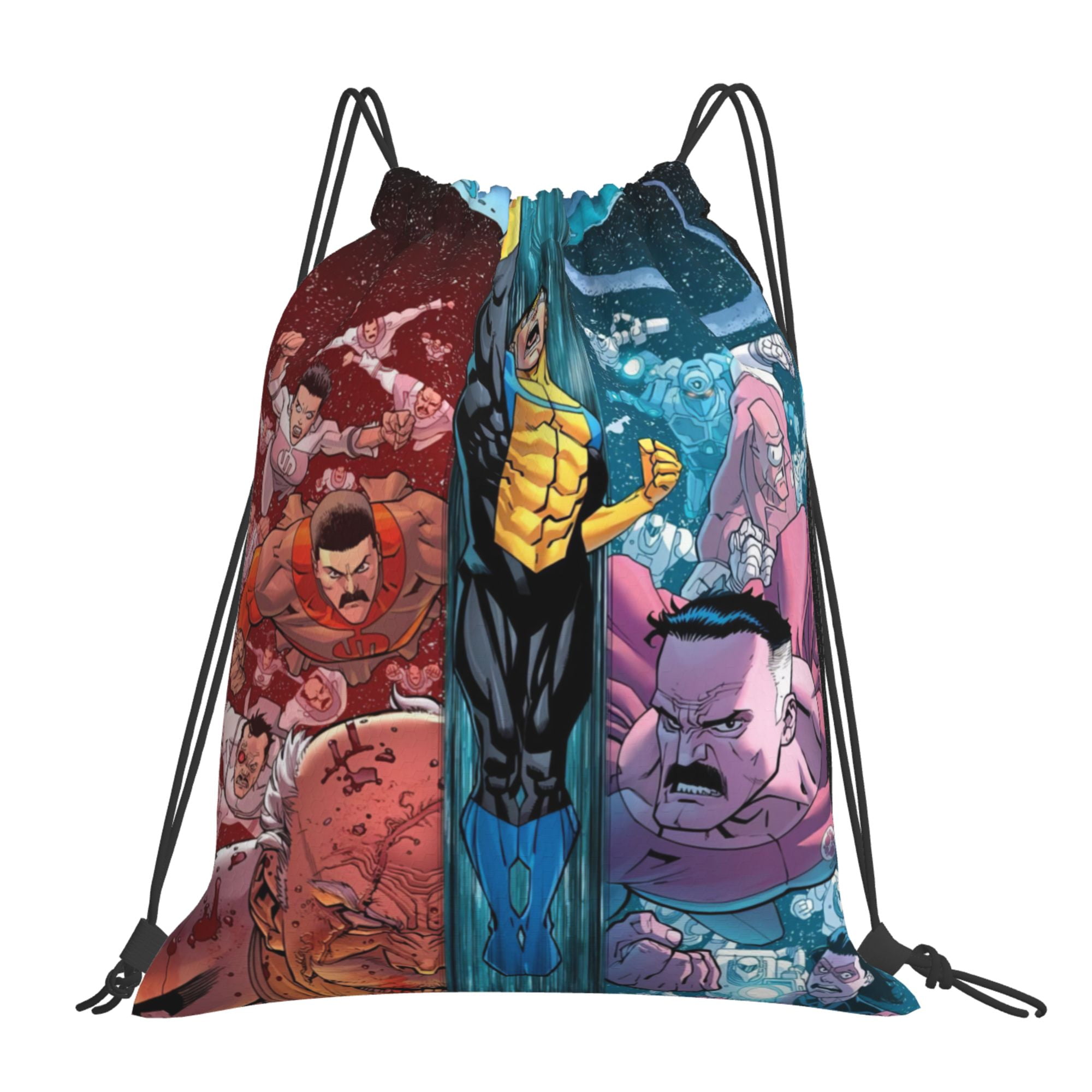 Invincible Drawstring Bags, Simple Casual Drawstring Sling Bag ...