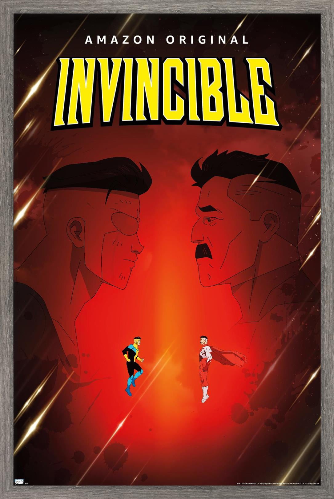 Invincible - Father and Son One Sheet Wall Poster, 22.375" x 34" Framed ...
