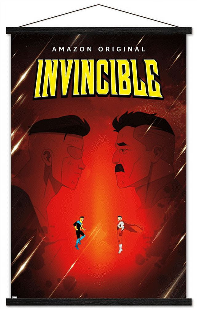 Invincible - Father and Son One Sheet Wall Poster with Magnetic Frame ...