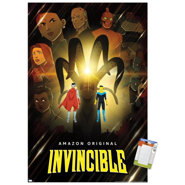 Invincible - Gold One Sheet Wall Poster, 14.725" x 22.375" - Walmart.com