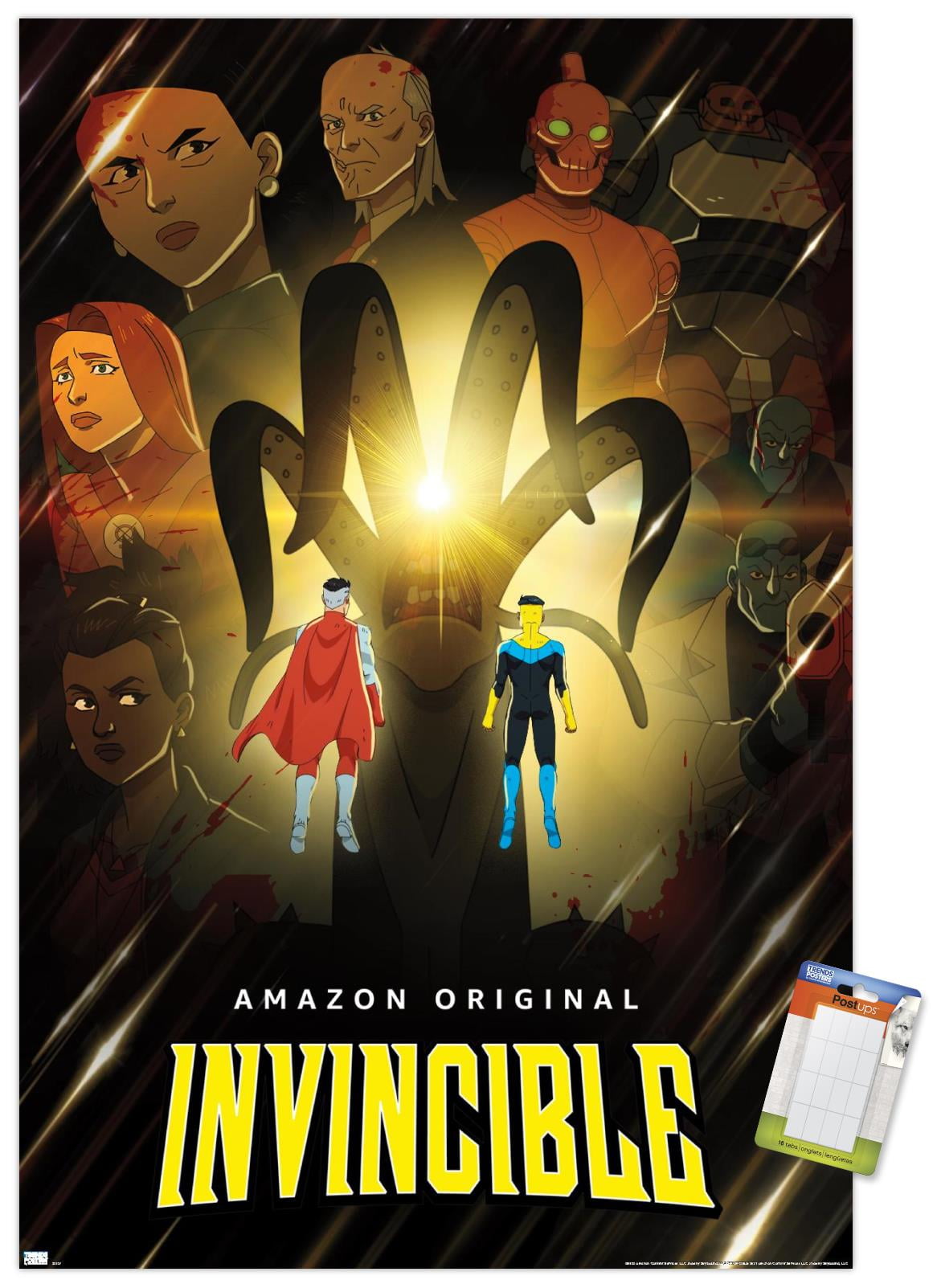 Invincible - Gold One Sheet Wall Poster, 22.375" x 34" - Walmart.com