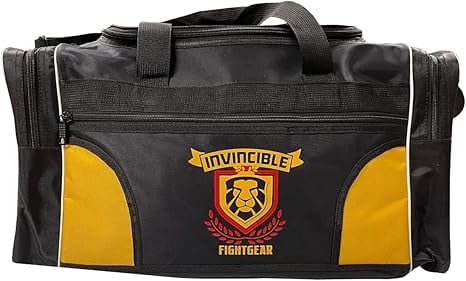 Invincible Hold-All Gym Bag, Breathable Duffle Mesh Bag for Boxing, MMA ...