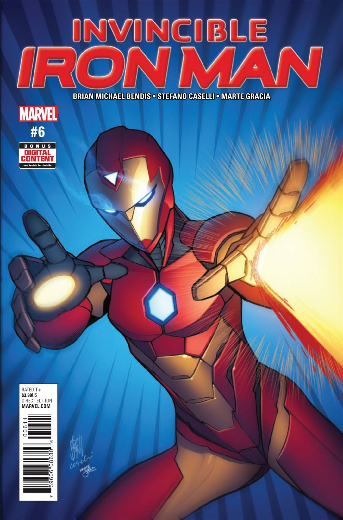 Invincible Iron Man #6 Marvel Comics Comic Book - Walmart.com