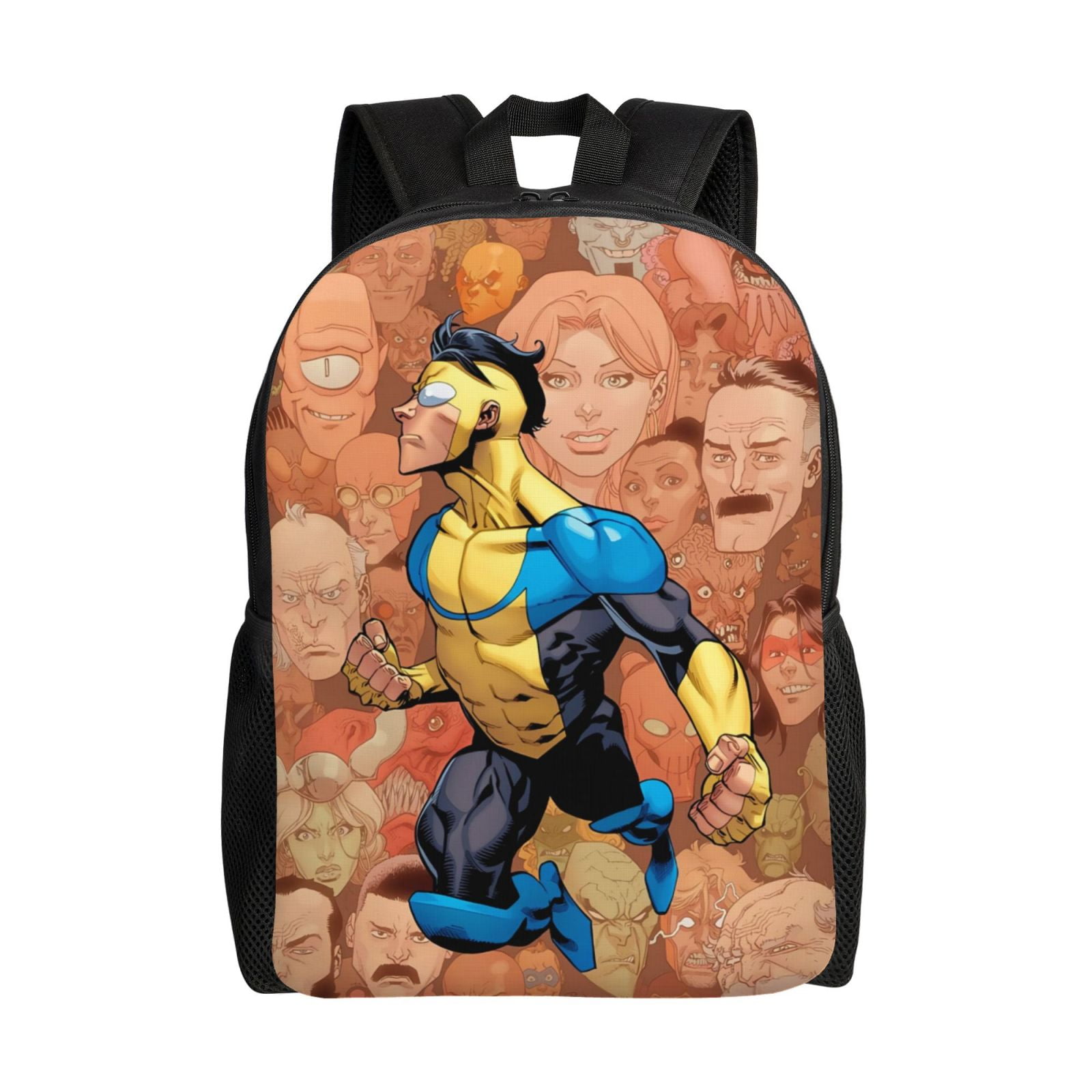 Invincible Laptop Backpacks 16 Inch Cartoon College School Bag Bookbag ...