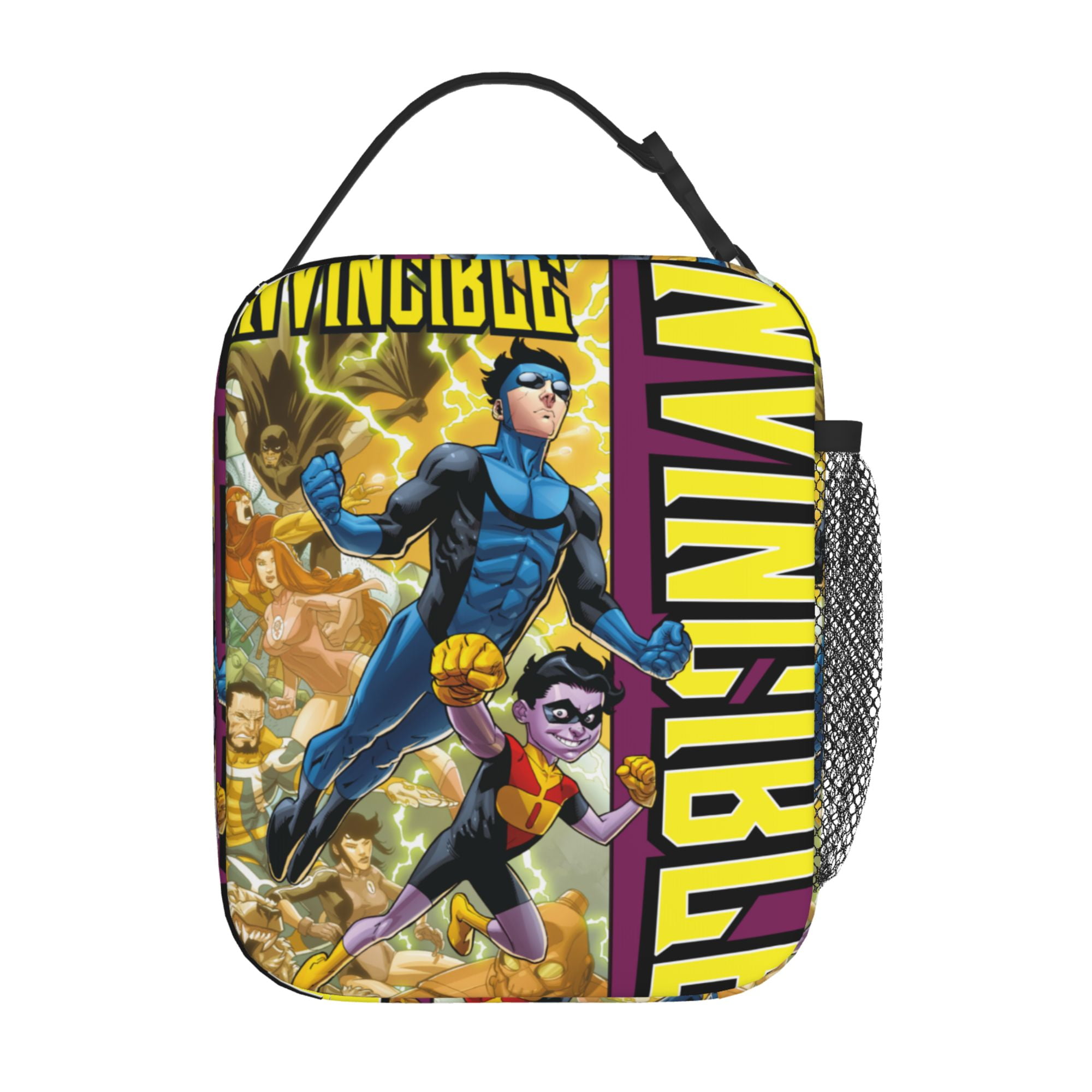 Invincible Lunch Bag Bento Bag Insulated Lunch Bag Reusable Lunch Tote ...