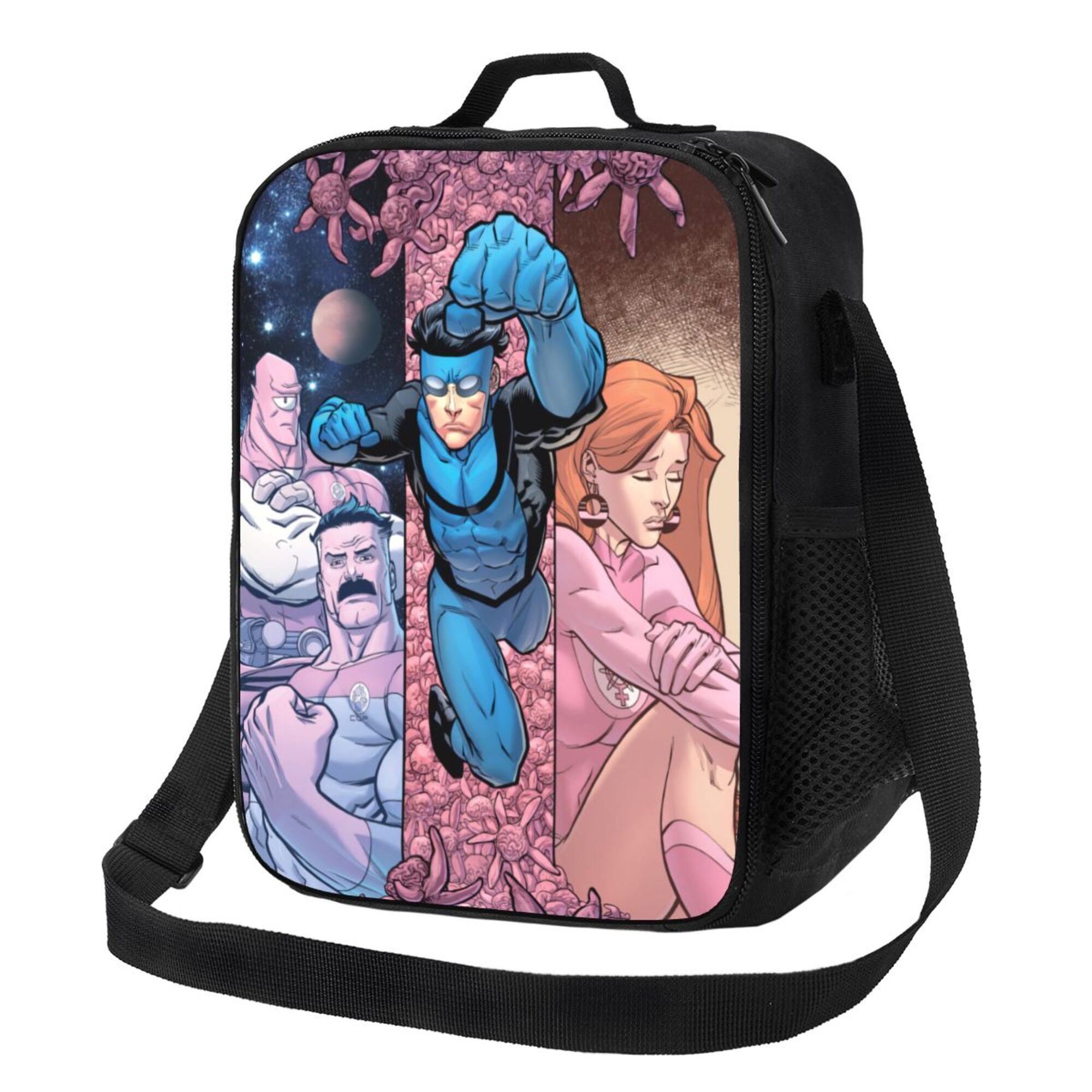 Invincible Lunch Bag, Insulated Lunch Box Reusable Tote Bag for Office ...