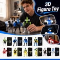 Invincible Masked Mark 3D Printed Action Figure, Fully Articulated ...
