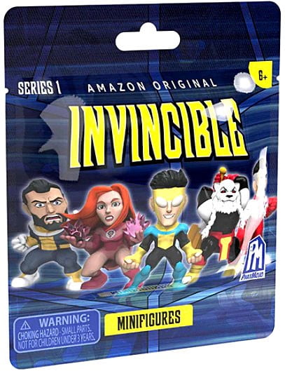 Invincible Mini Figures Series 1 Mystery Pack (1 RANDOM Character ...