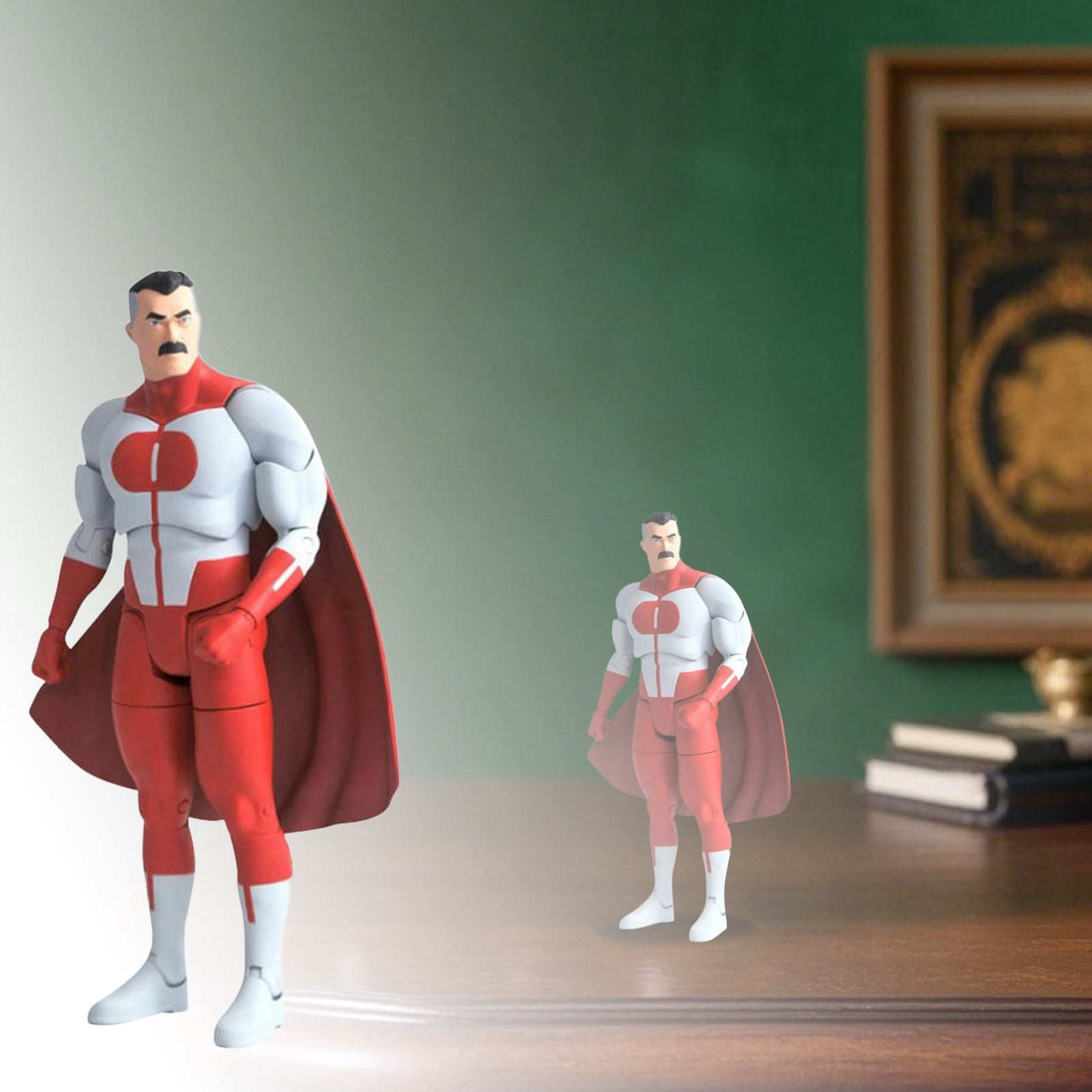 Invincible Omni-Man Figure [Red]: Powerhouse Hero, Ready to Pose ...