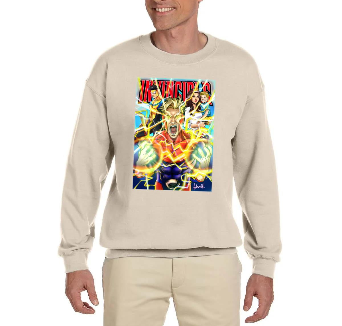 Invincible Powerplex fanart Shirt, Sweatshirt, Hoodie Step Up Your ...