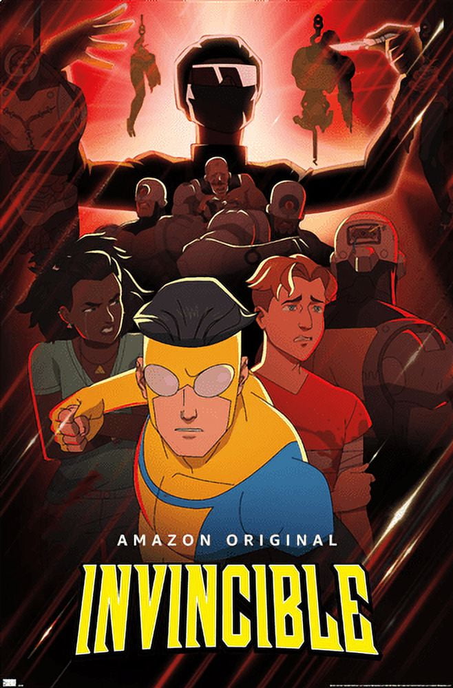 Invincible - Red One Sheet Wall Poster, 22.375" x 34" - Walmart.com