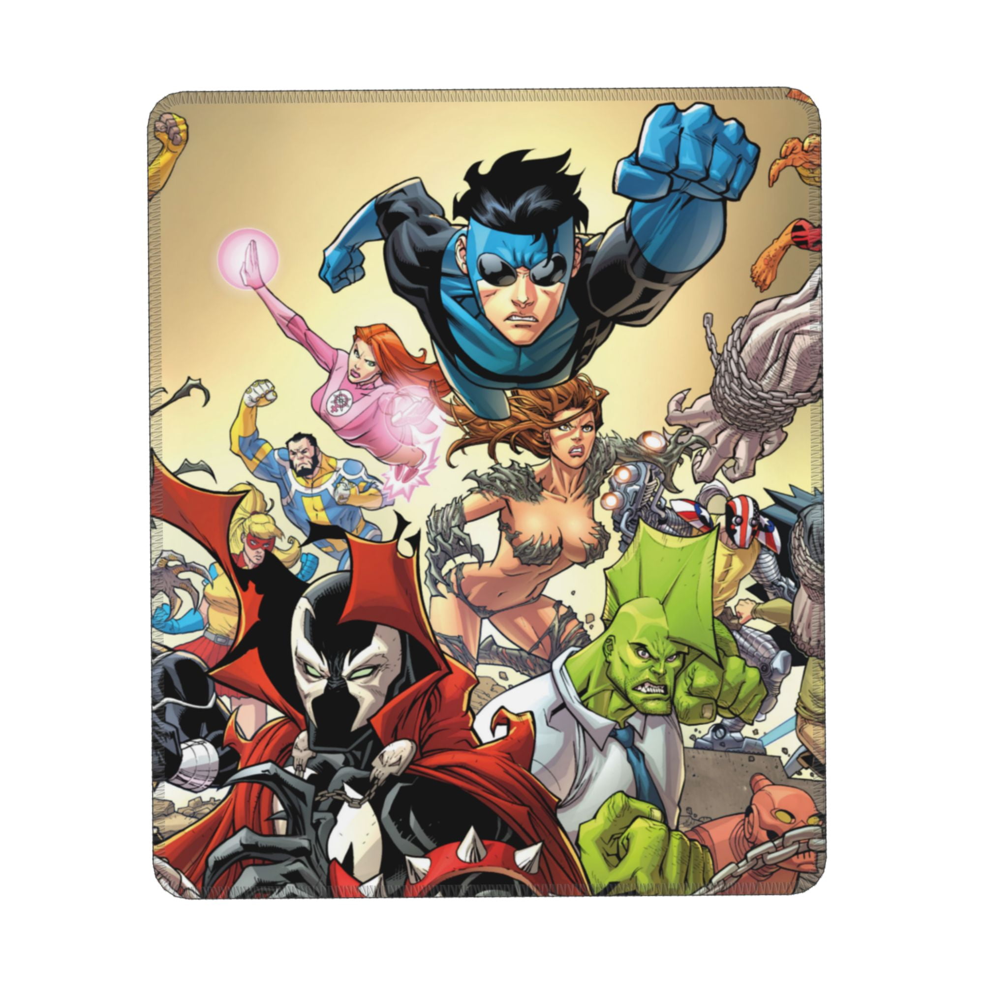 Invincible Rubber Lock Edge Mouse Pad (Vertical) Office Mouse Pad Home ...