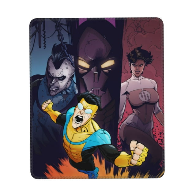 Invincible Rubber Lock Edge Mouse Pad (Vertical) Office Mouse Pad Home ...