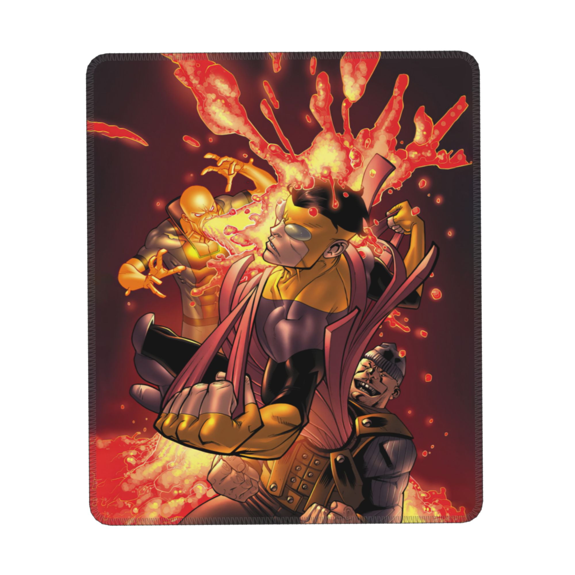 Invincible Rubber Lock Edge Mouse Pad (Vertical) Office Mouse Pad Home ...