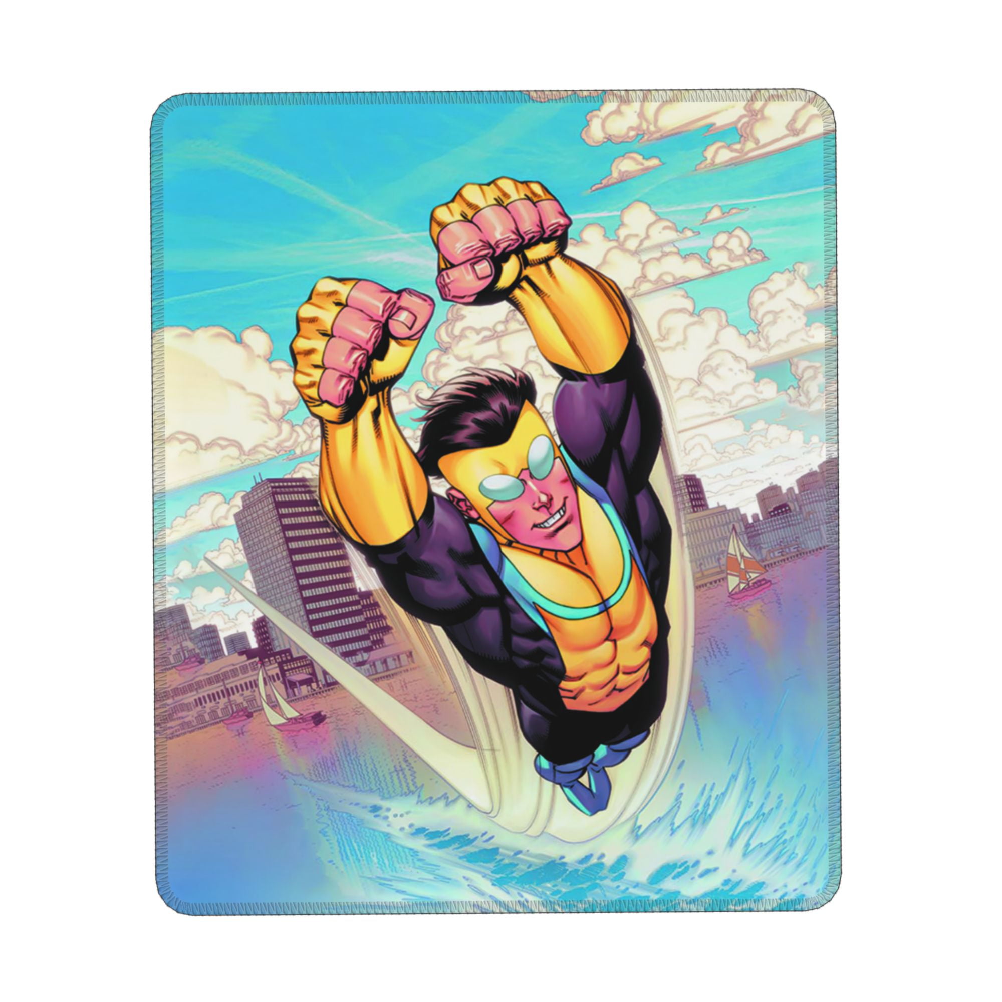 Invincible Rubber Lock Edge Mouse Pad (Vertical) Office Mouse Pad Home ...