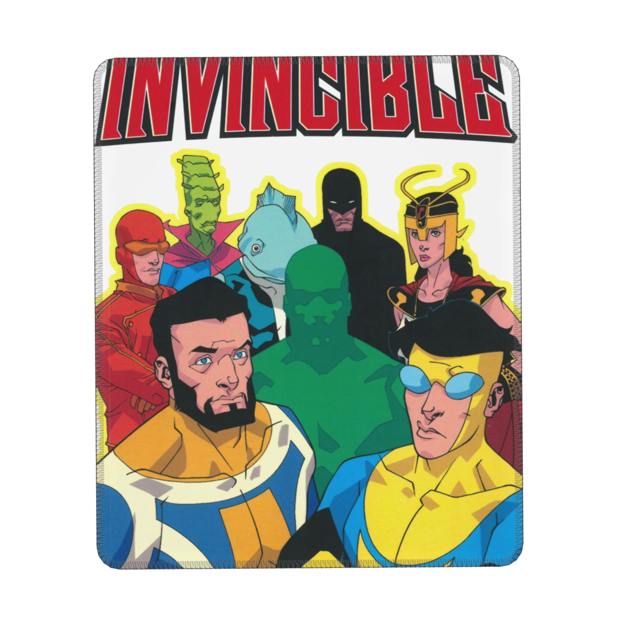 Invincible Rubber Lock Edge Mouse Pad (Vertical) Office Mouse Pad Home ...