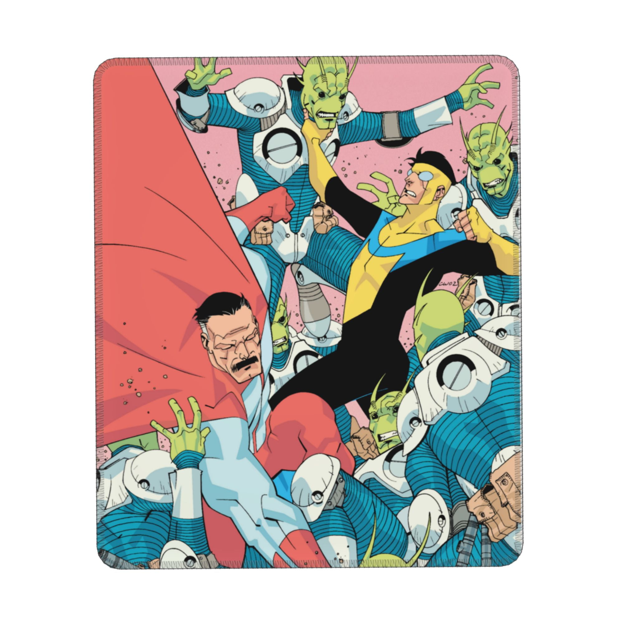 Invincible Rubber Lock Edge Mouse Pad (Vertical) Office Mouse Pad Home ...