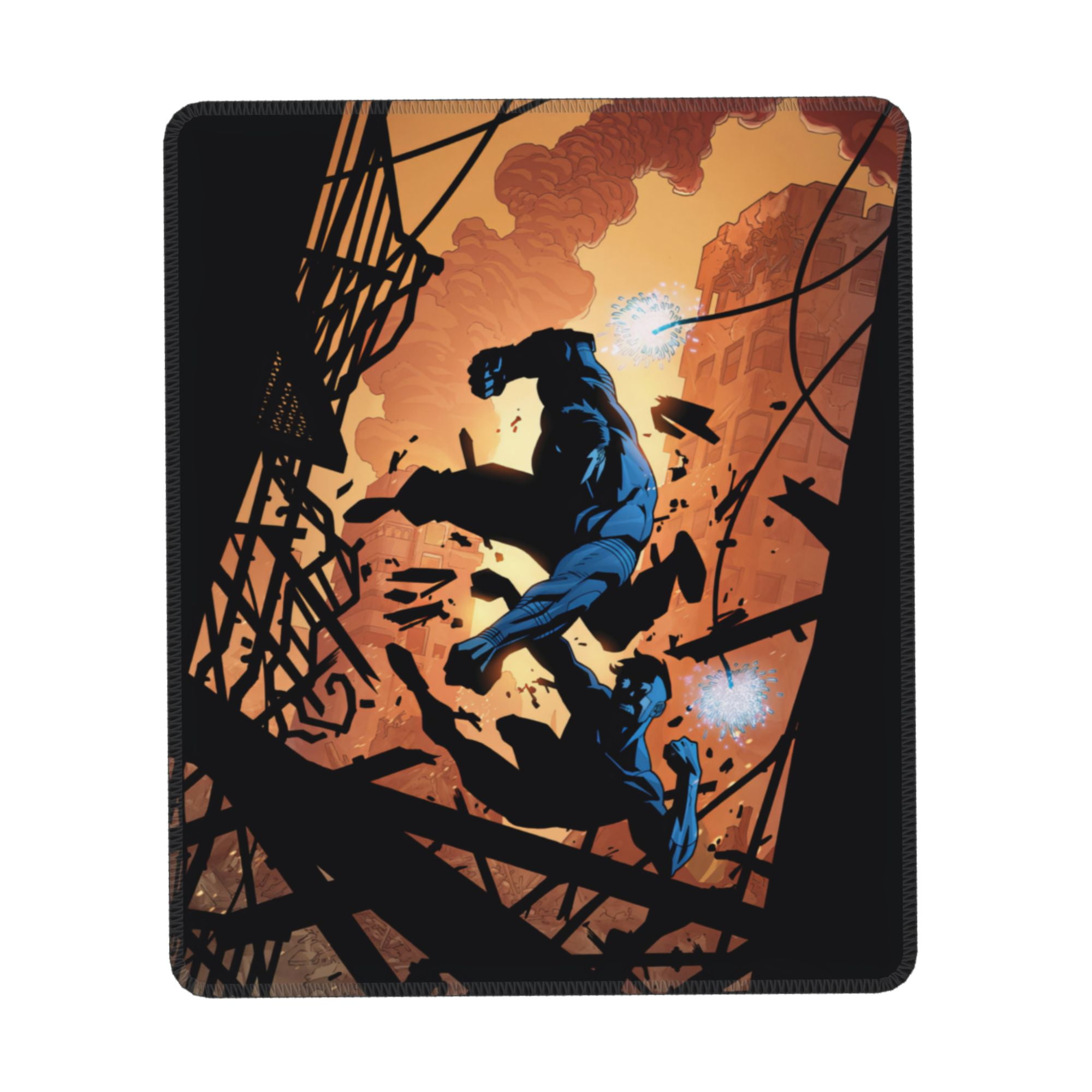 Invincible Rubber Lock Edge Mouse Pad (Vertical) Office Mouse Pad Home ...