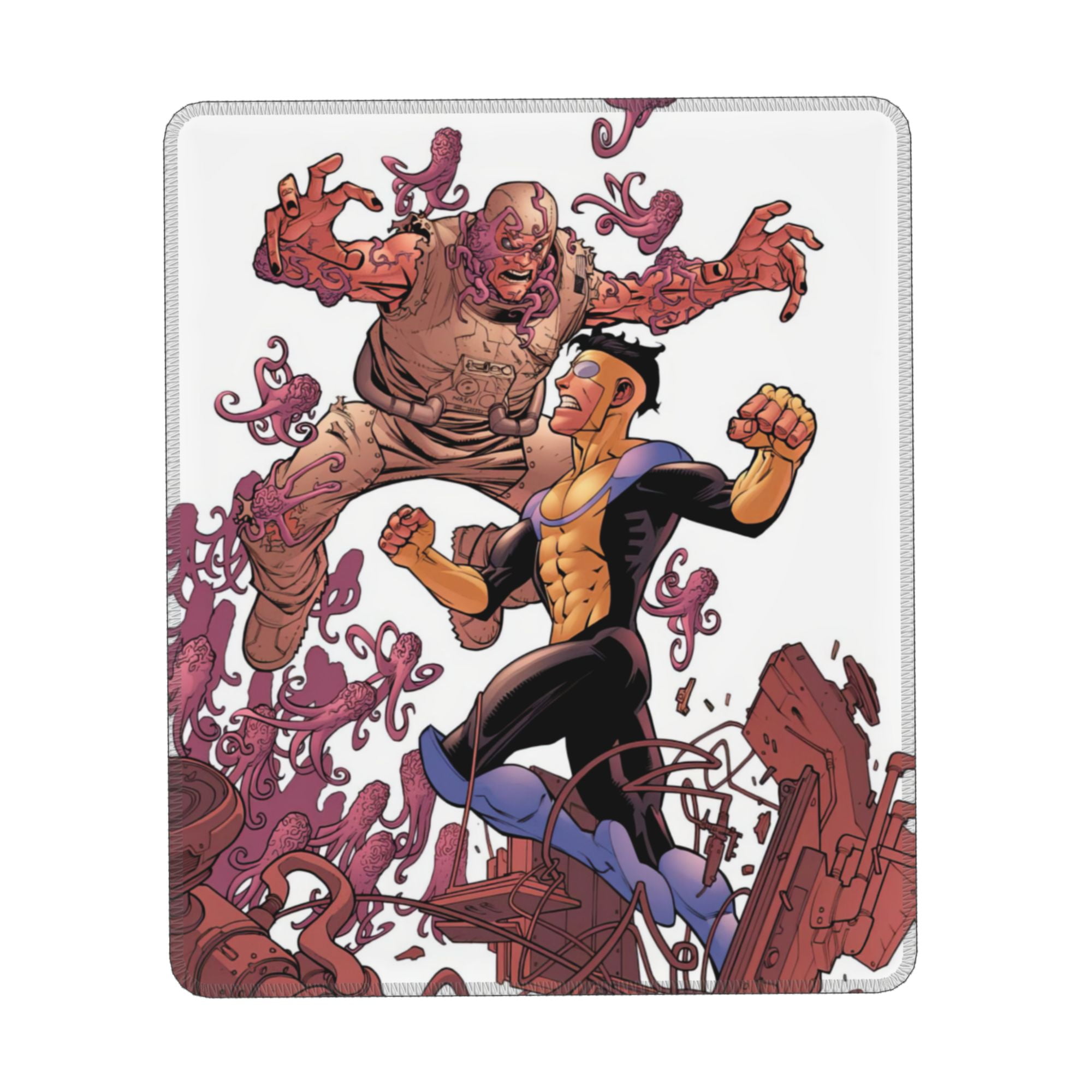 Invincible Rubber Lock Edge Mouse Pad (Vertical) Office Mouse Pad Home ...
