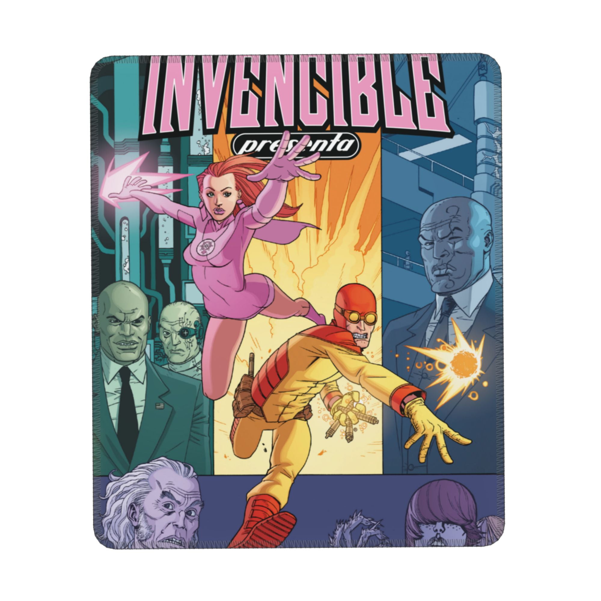 Invincible Rubber Lock Edge Mouse Pad (Vertical) Office Mouse Pad Home ...