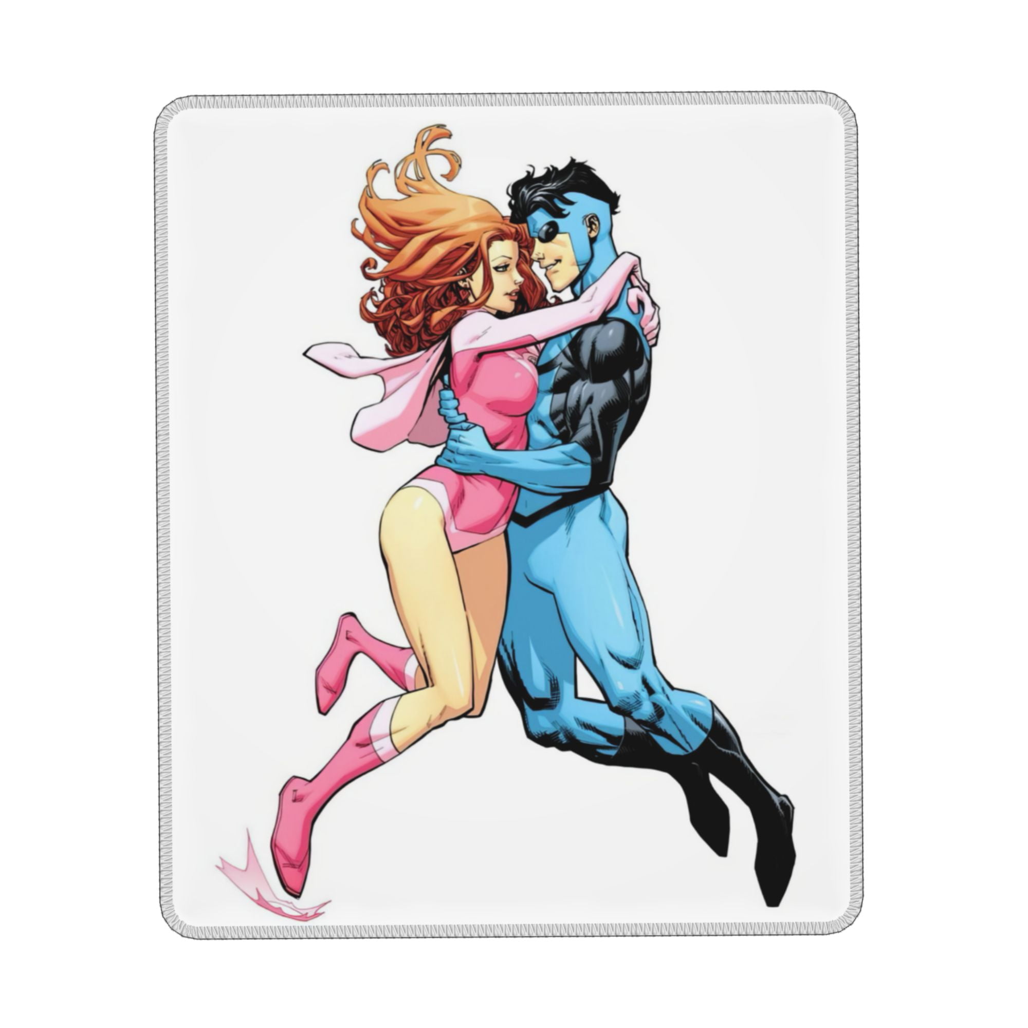 Invincible Rubber Lock Edge Mouse Pad (Vertical) Office Mouse Pad Home ...