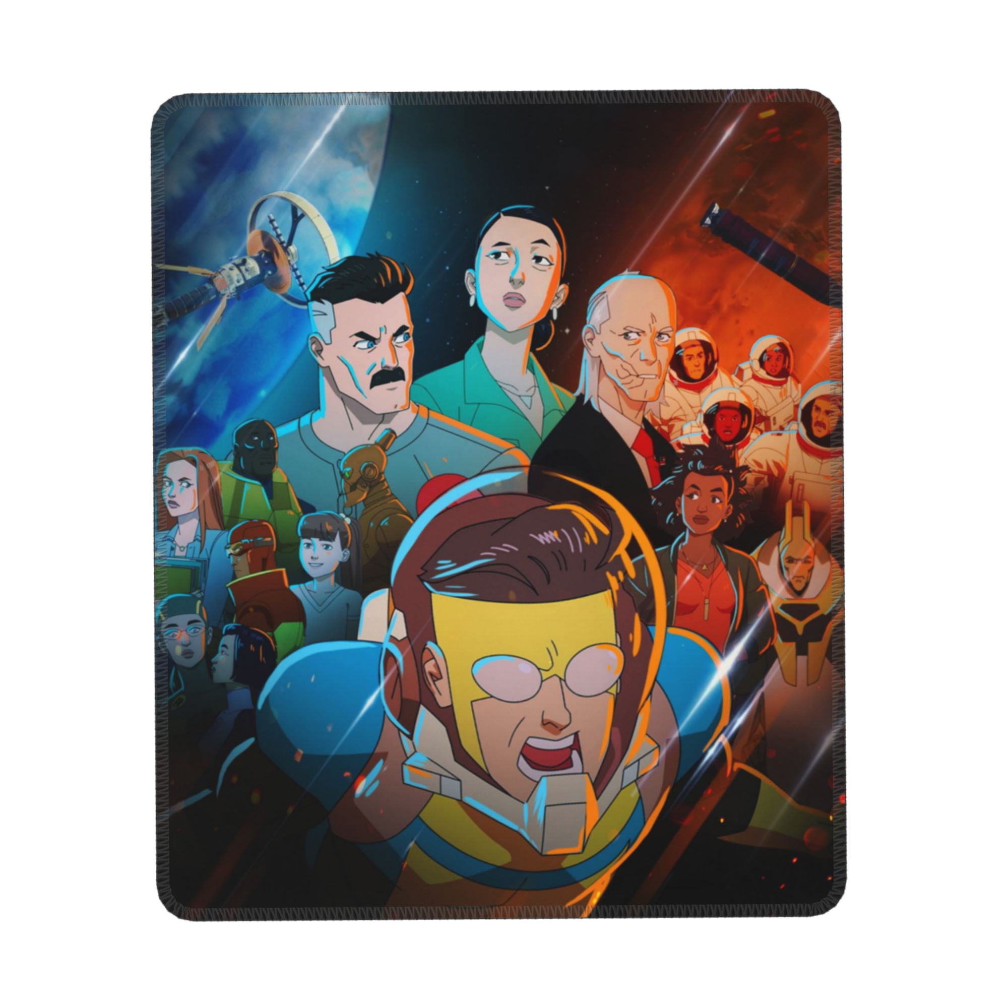 Invincible Rubber Lock Edge Mouse Pad (Vertical) Office Mouse Pad Home ...