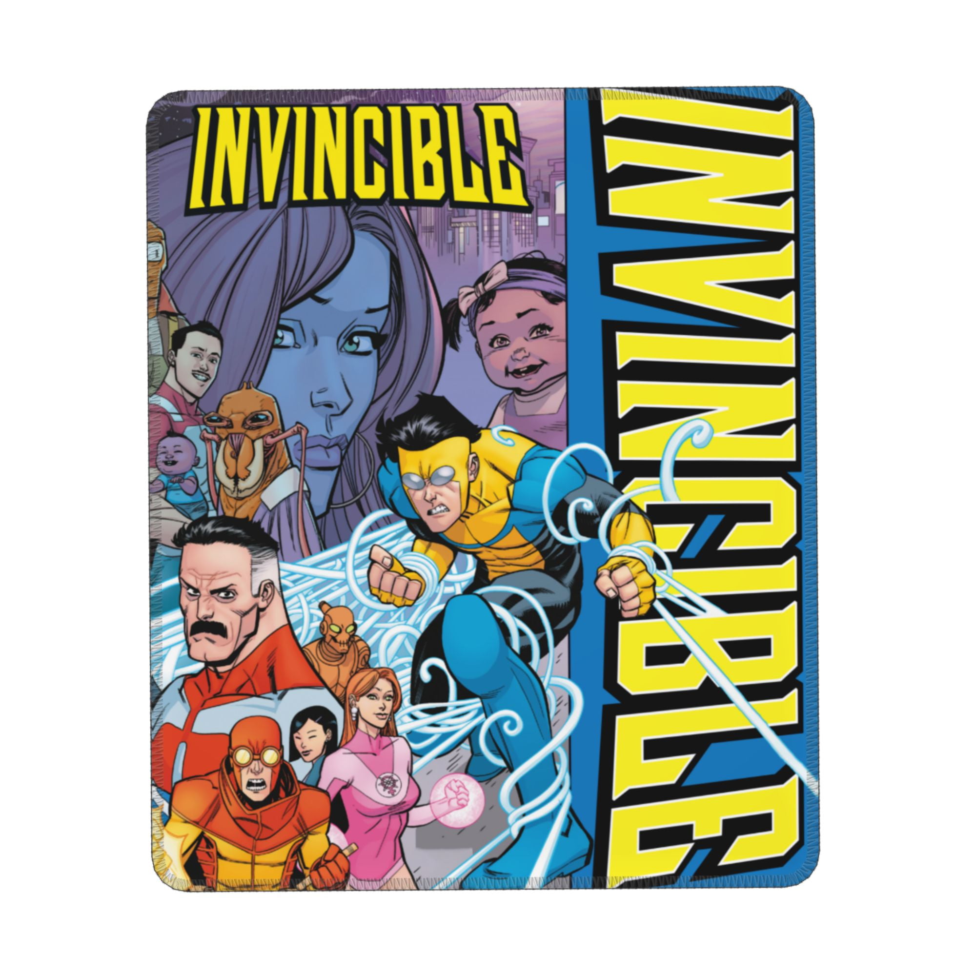 Invincible Rubber Lock Edge Mouse Pad (Vertical) Office Mouse Pad Home ...