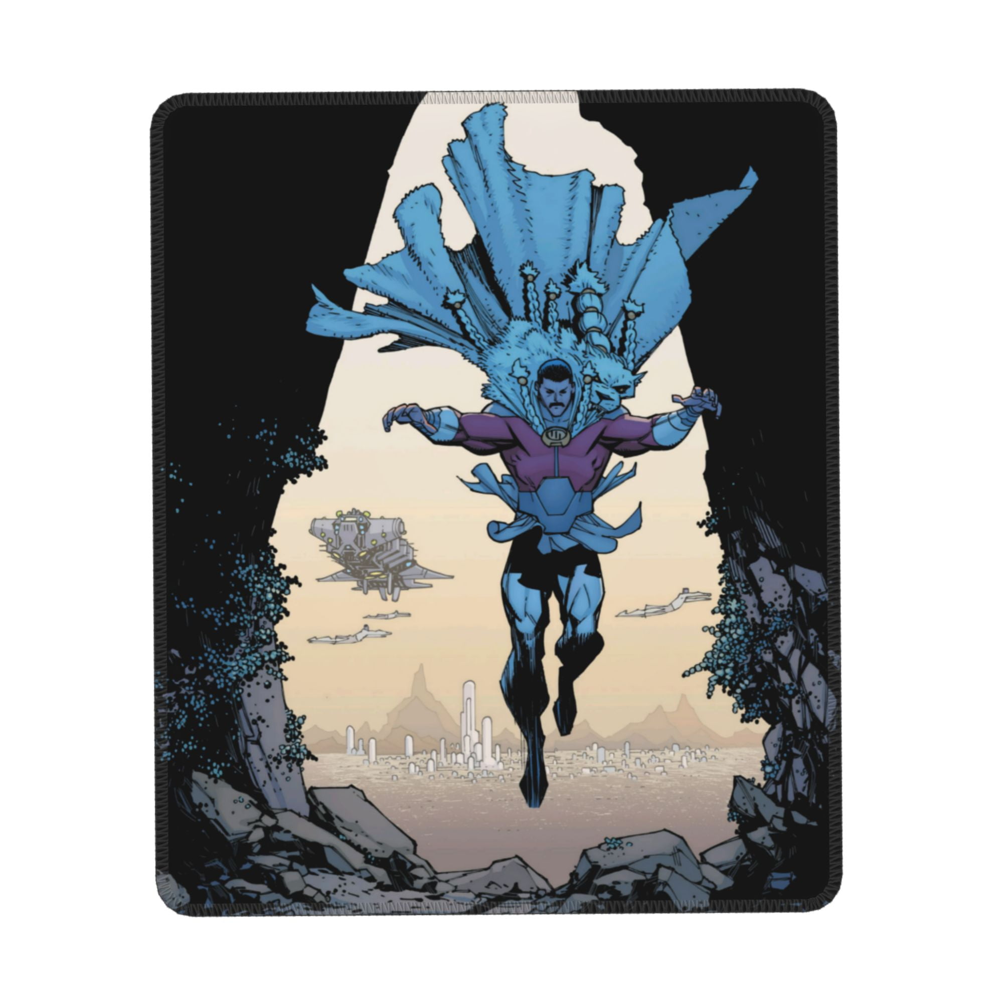 Invincible Rubber Lock Edge Mouse Pad (Vertical) Office Mouse Pad Home ...