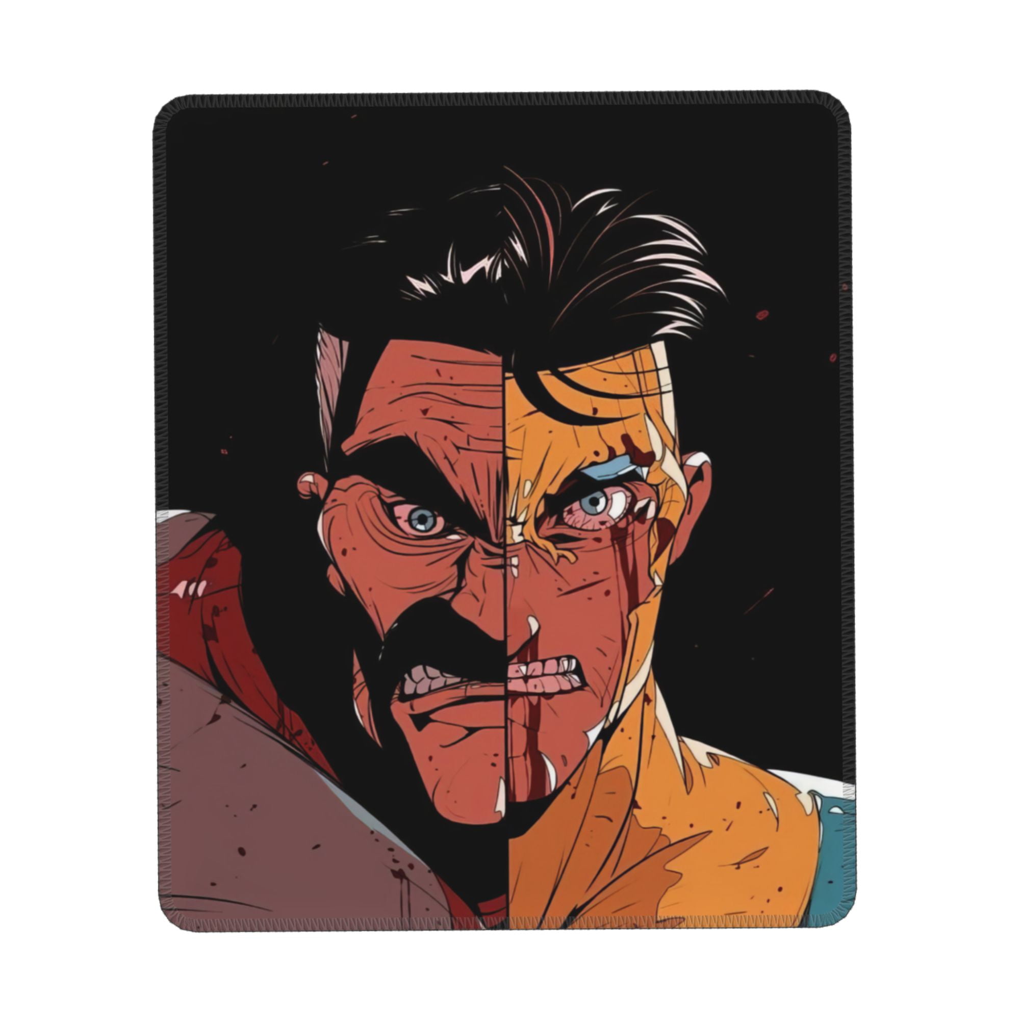 Invincible Rubber Lock Edge Mouse Pad (Vertical) Office Mouse Pad Home ...