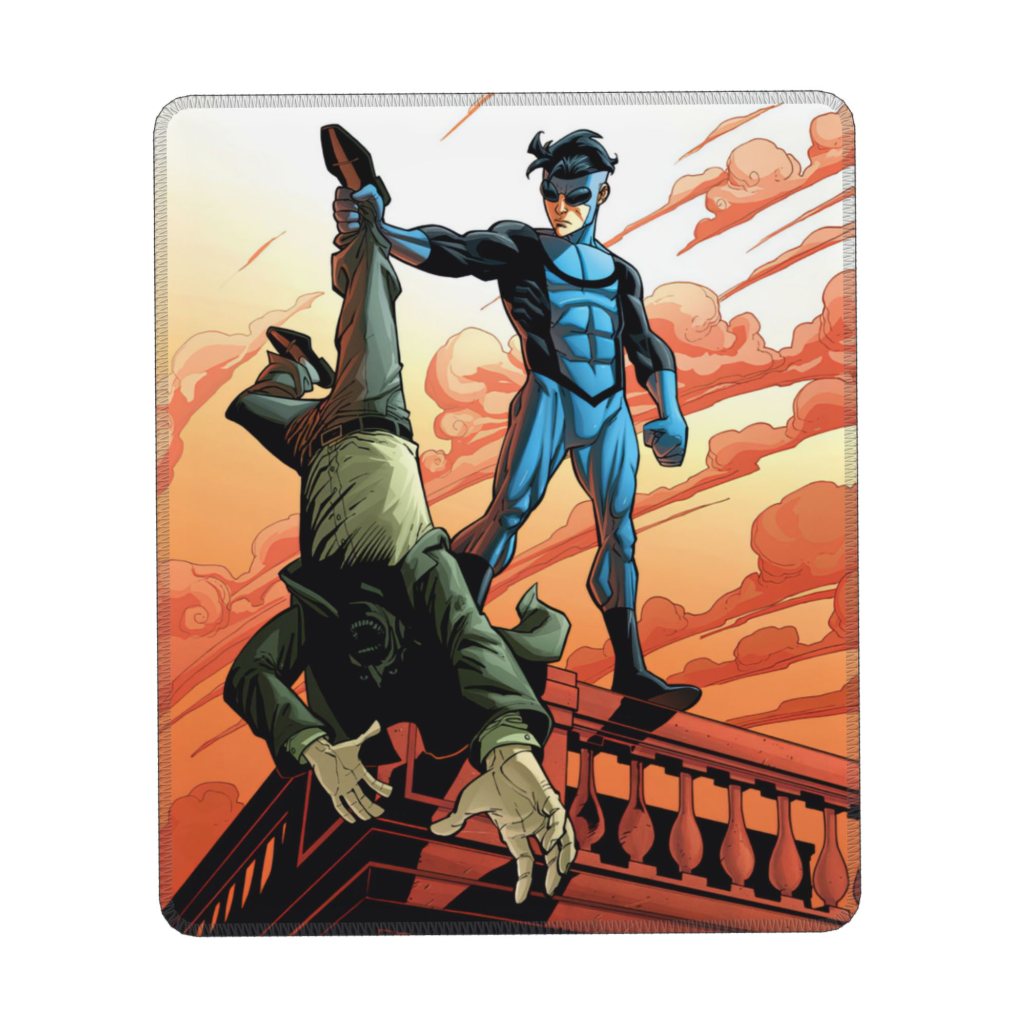 Invincible Rubber Lock Edge Mouse Pad (Vertical) Office Mouse Pad Home ...