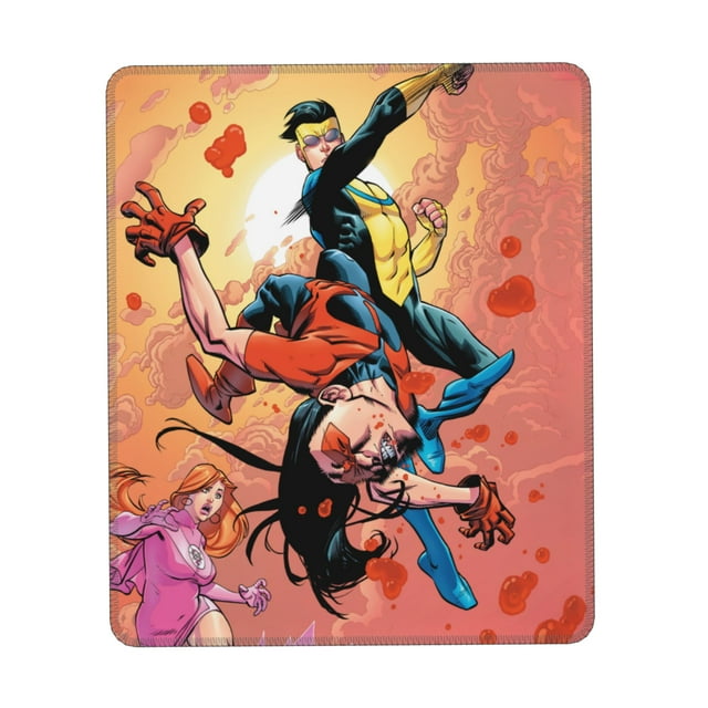Invincible Rubber Lock Edge Mouse Pad (Vertical) Office Mouse Pad Home ...