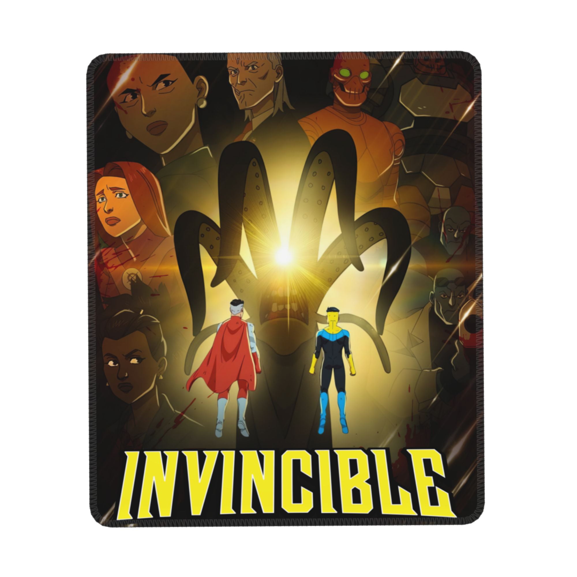 Invincible Rubber Lock Edge Mouse Pad (Vertical) Office Mouse Pad Home ...