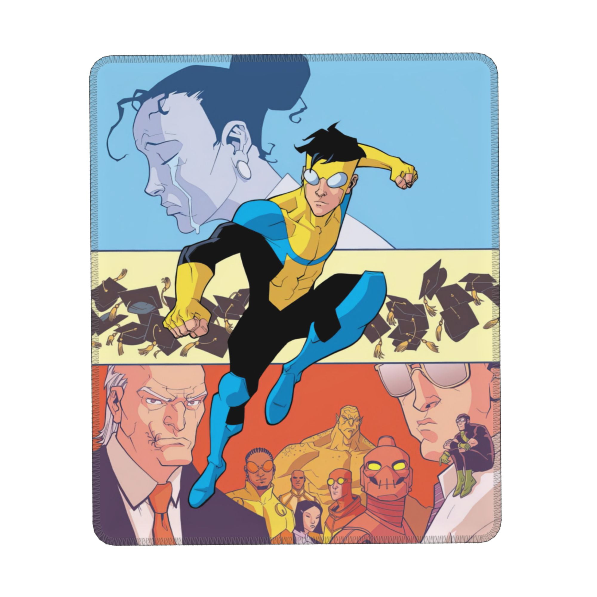 Invincible Rubber Lock Edge Mouse Pad (Vertical) Office Mouse Pad Home ...