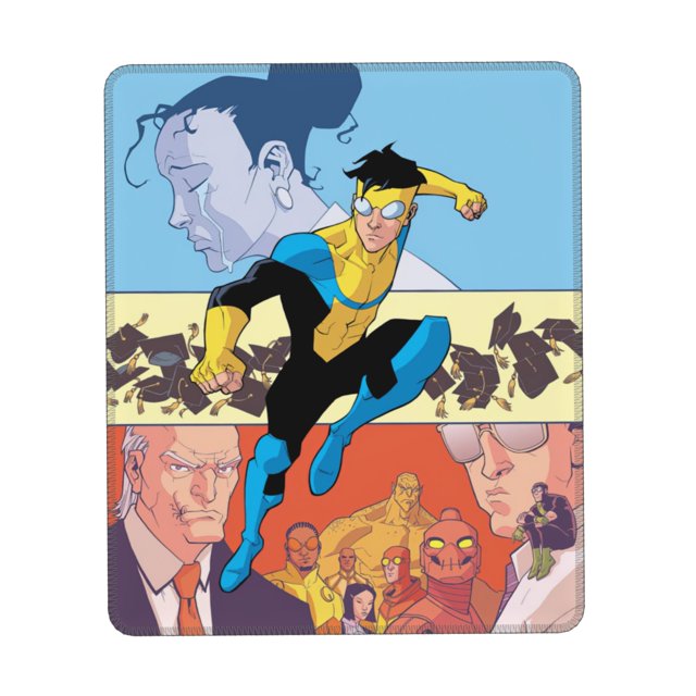 Invincible Rubber Lock Edge Mouse Pad (Vertical) Office Mouse Pad Home ...
