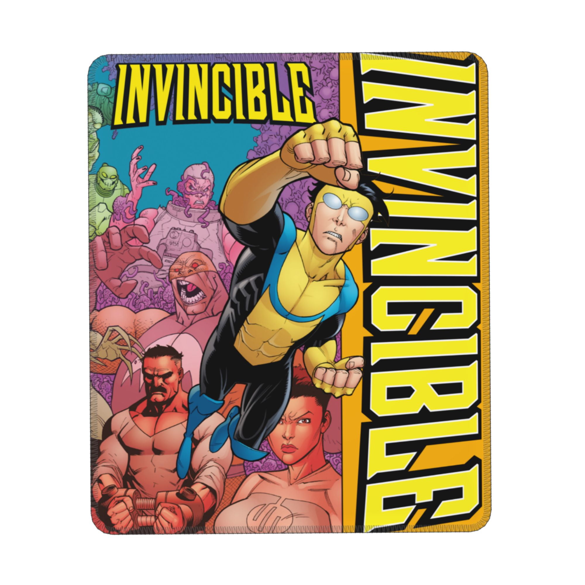 Invincible Rubber Lock Edge Mouse Pad (Vertical) Office Mouse Pad Home ...