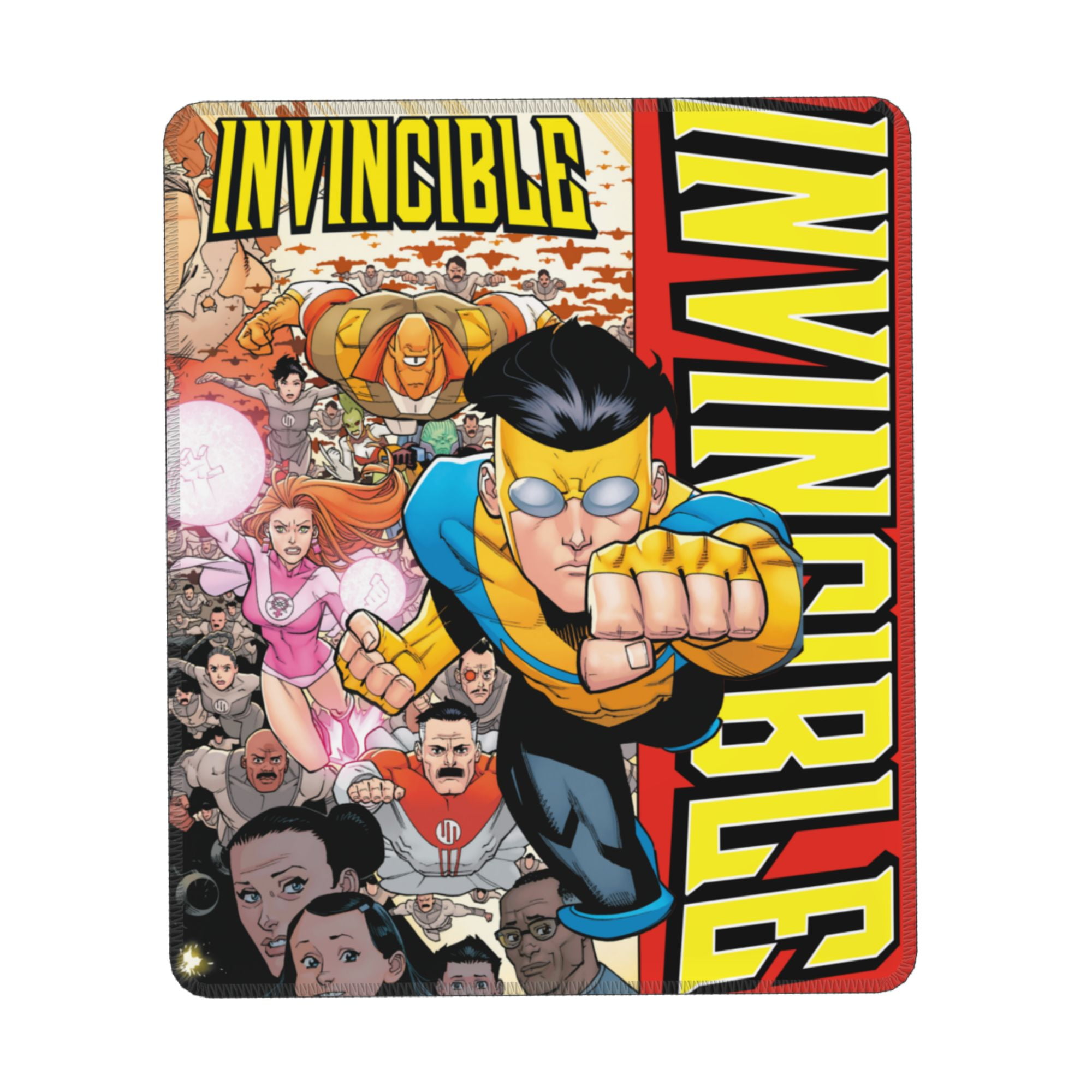 Invincible Rubber Lock Edge Mouse Pad (Vertical) Office Mouse Pad Home Mouse Pad - Walmart.com