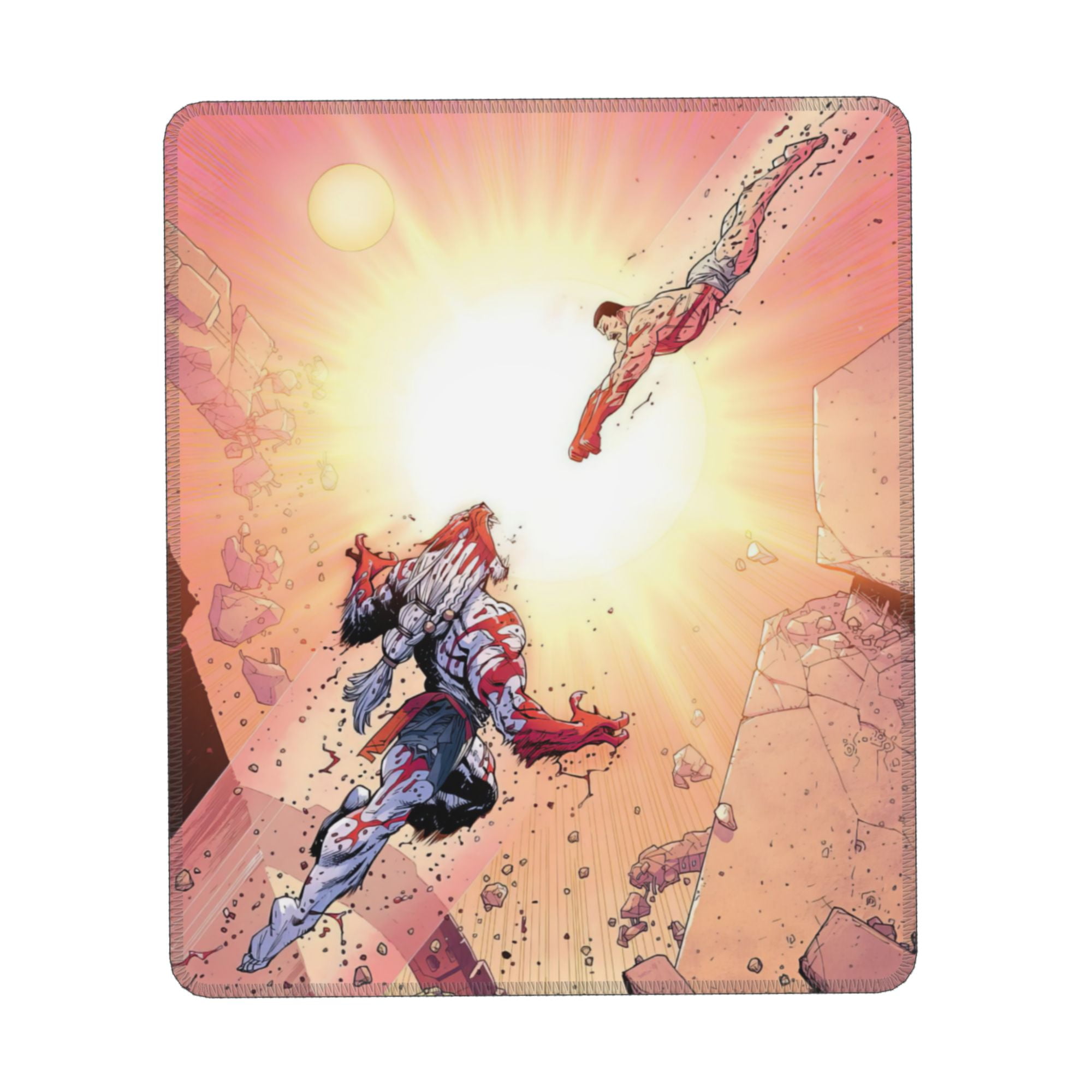 Invincible Rubber Lock Edge Mouse Pad (Vertical) Office Mouse Pad Home ...