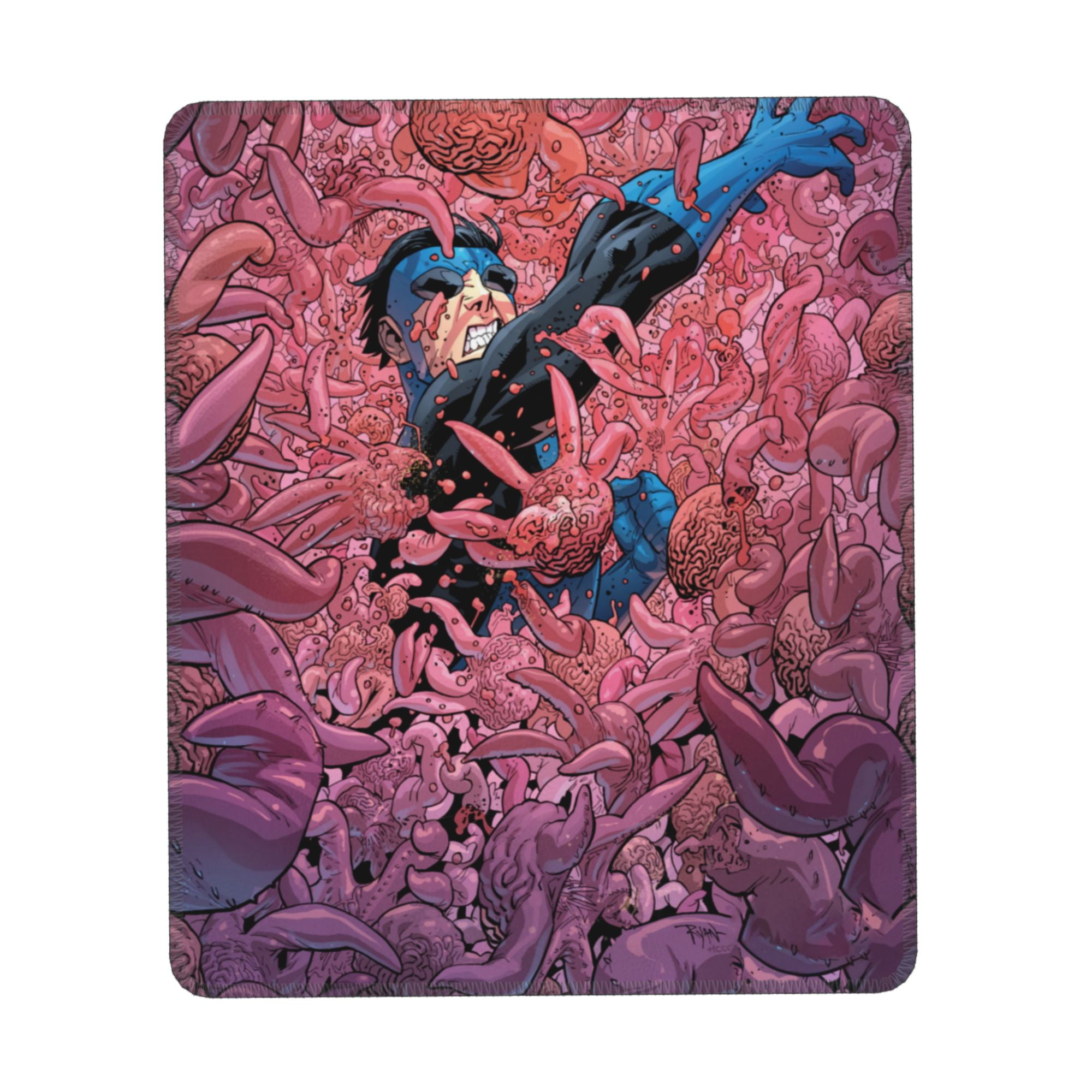 Invincible Rubber Lock Edge Mouse Pad (Vertical) Office Mouse Pad Home ...