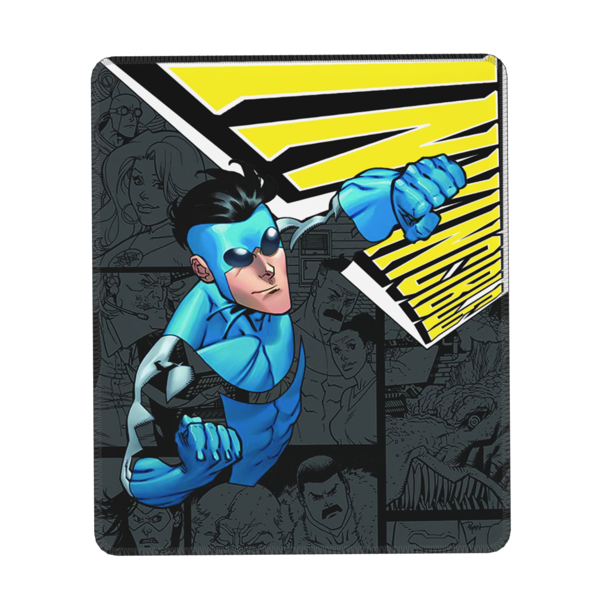 Invincible Rubber Lock Edge Mouse Pad (Vertical) Office Mouse Pad Home ...