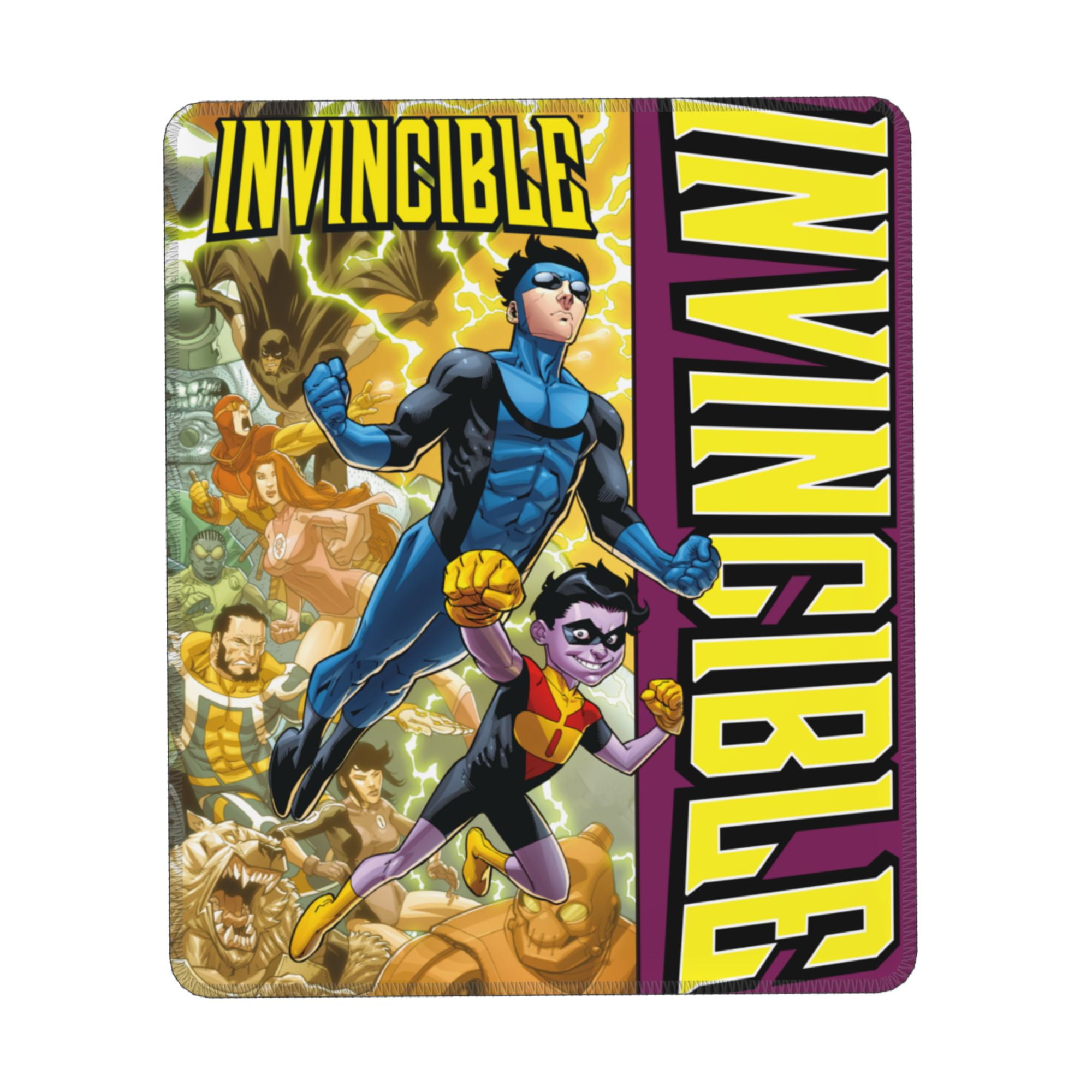 Invincible Rubber Lock Edge Mouse Pad (Vertical) Office Mouse Pad Home ...