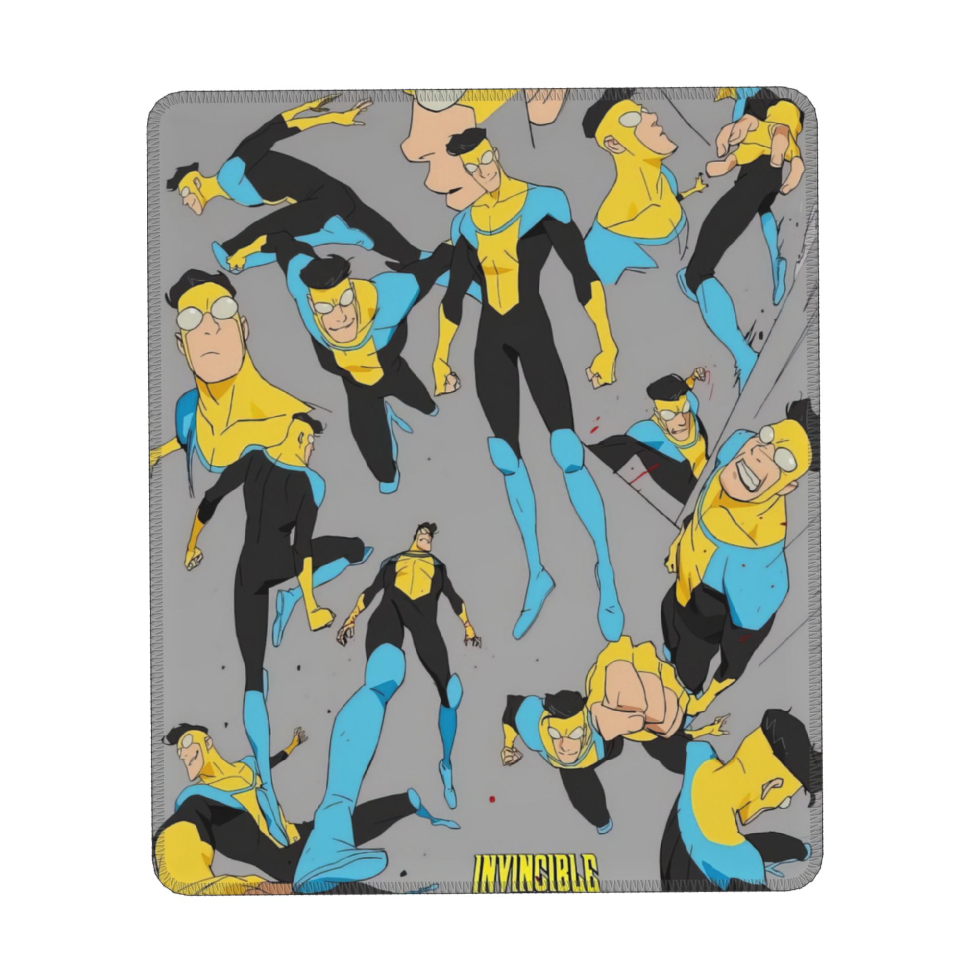 Invincible Rubber Lock Edge Mouse Pad (Vertical) Office Mouse Pad Home ...